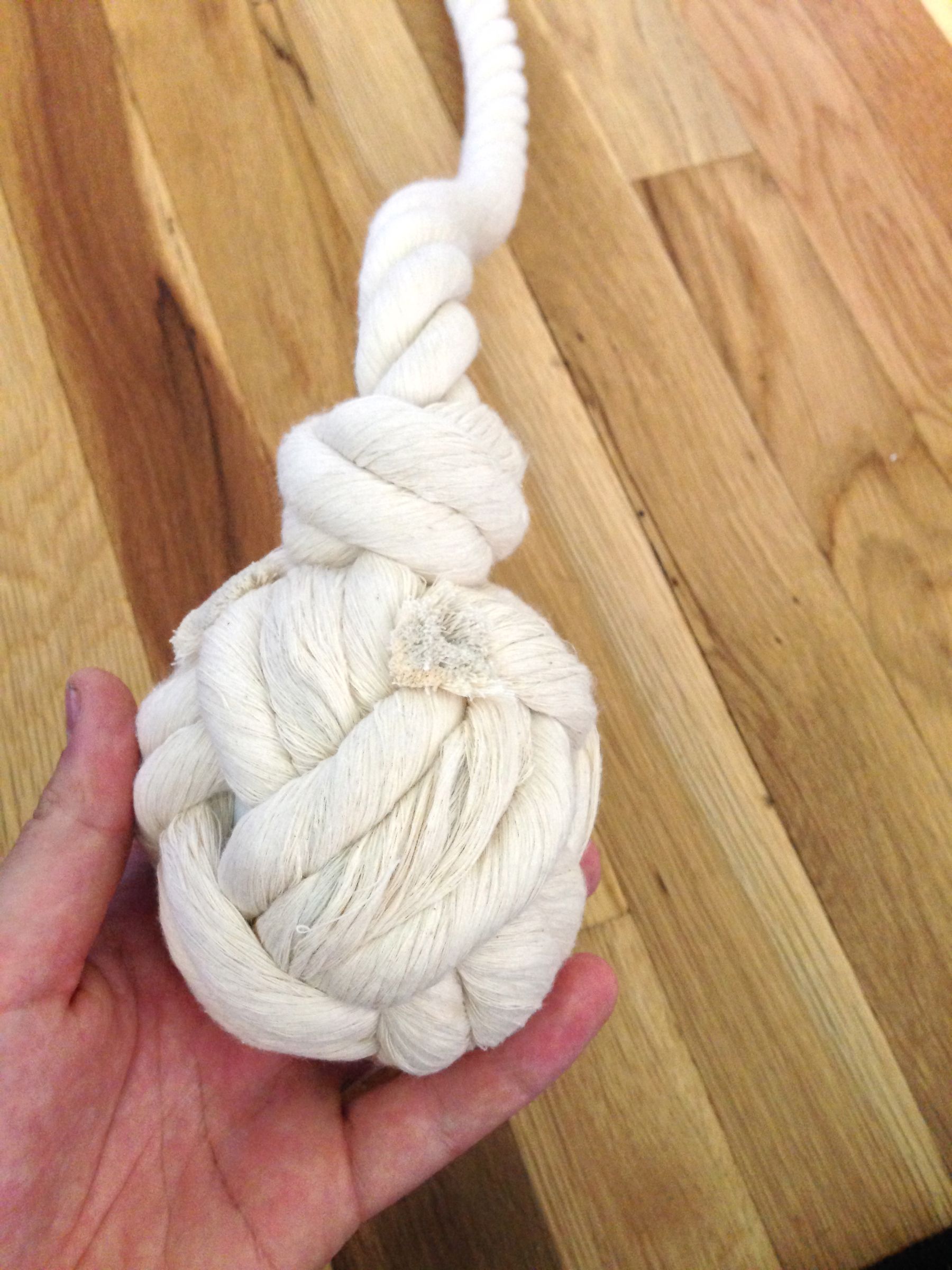 How to Make a Ball and Rope Dog Toy : 11 Steps - Instructables