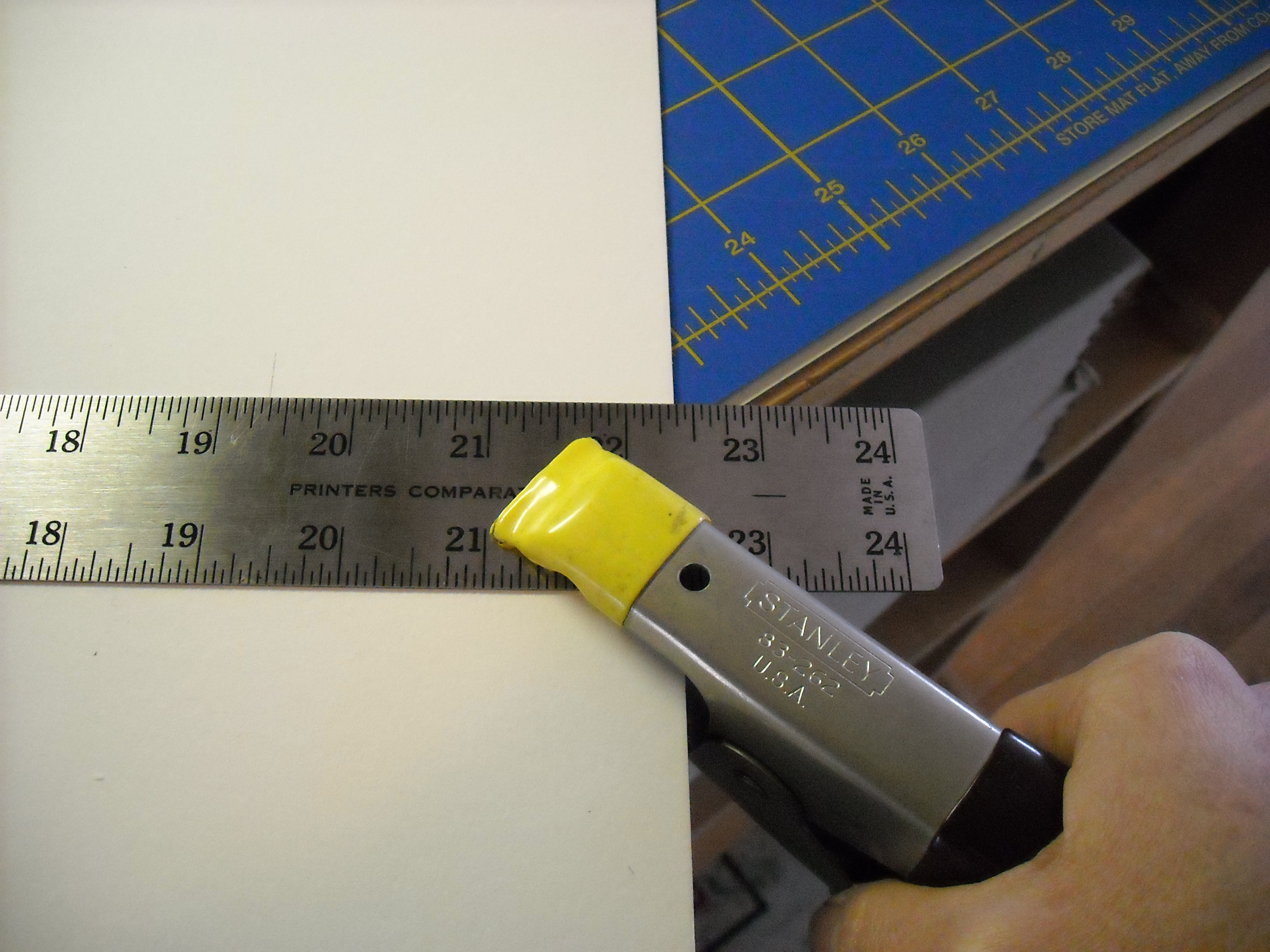 How to Make a Window Mat for Your Artwork : 6 Steps (with Pictures ...