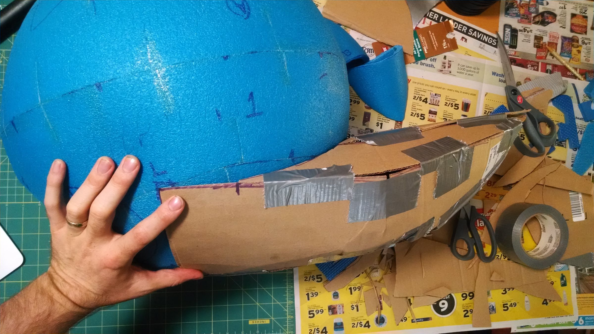 Childrens Sonic the Hedgehog Mascot Costume : 12 Steps (with Pictures ...