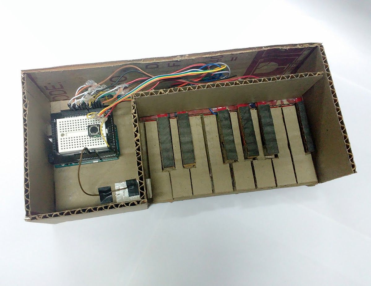 Cardboard Piano : 9 Steps (with Pictures) - Instructables