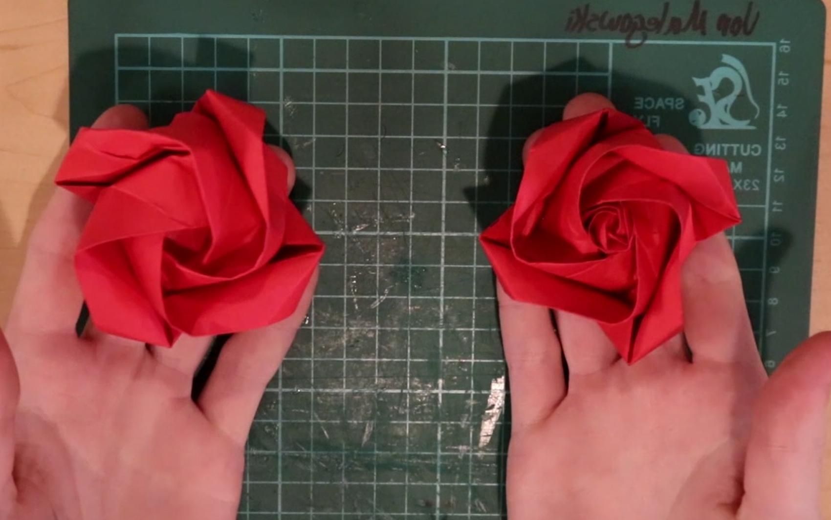 How to Make an Origami Rose : 14 Steps (with Pictures) - Instructables
