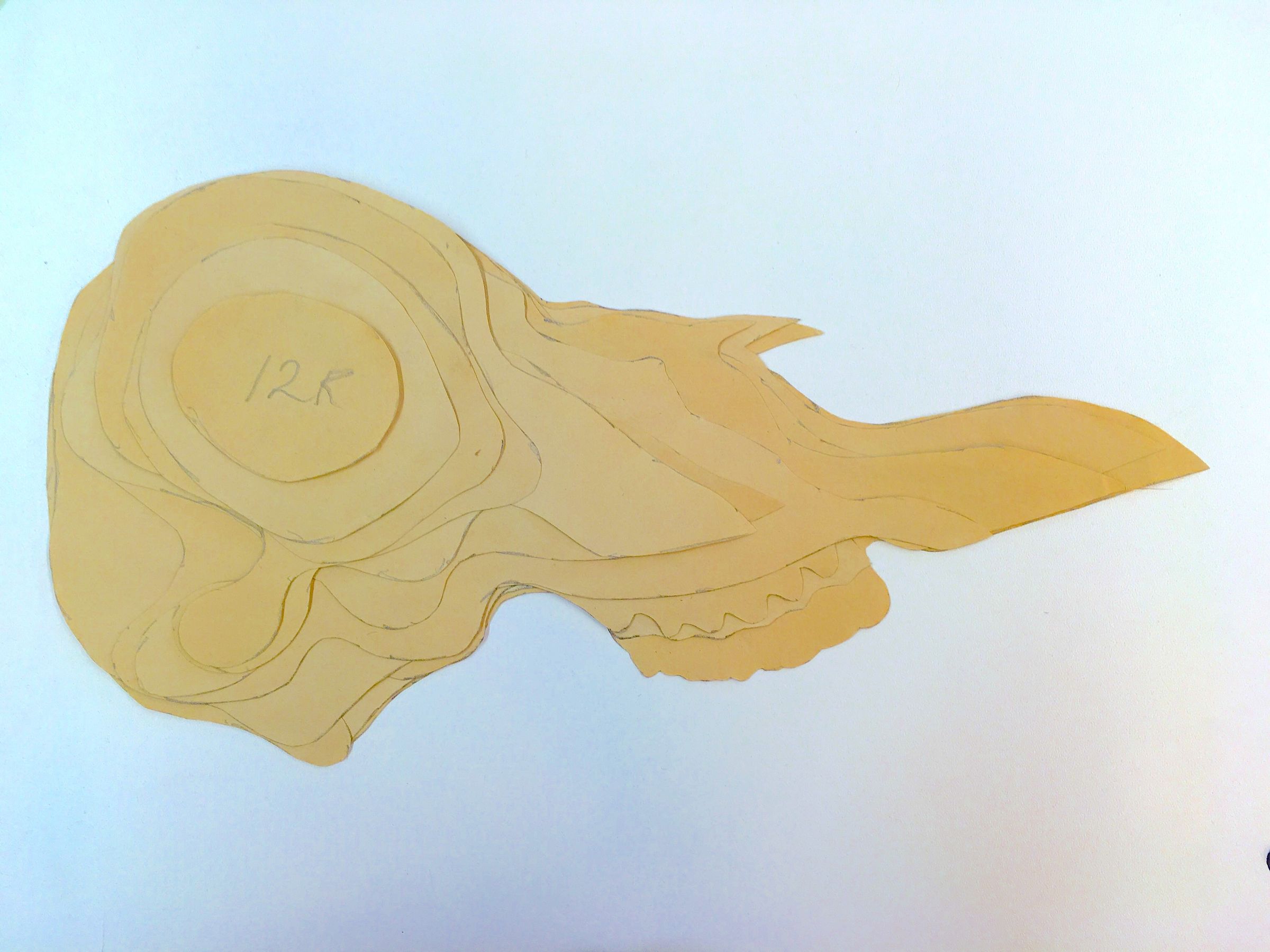 SERIAL PLANE CORRUGATED CARDBOARD GAZELLE SCULPTURE : 4 Steps (with ...