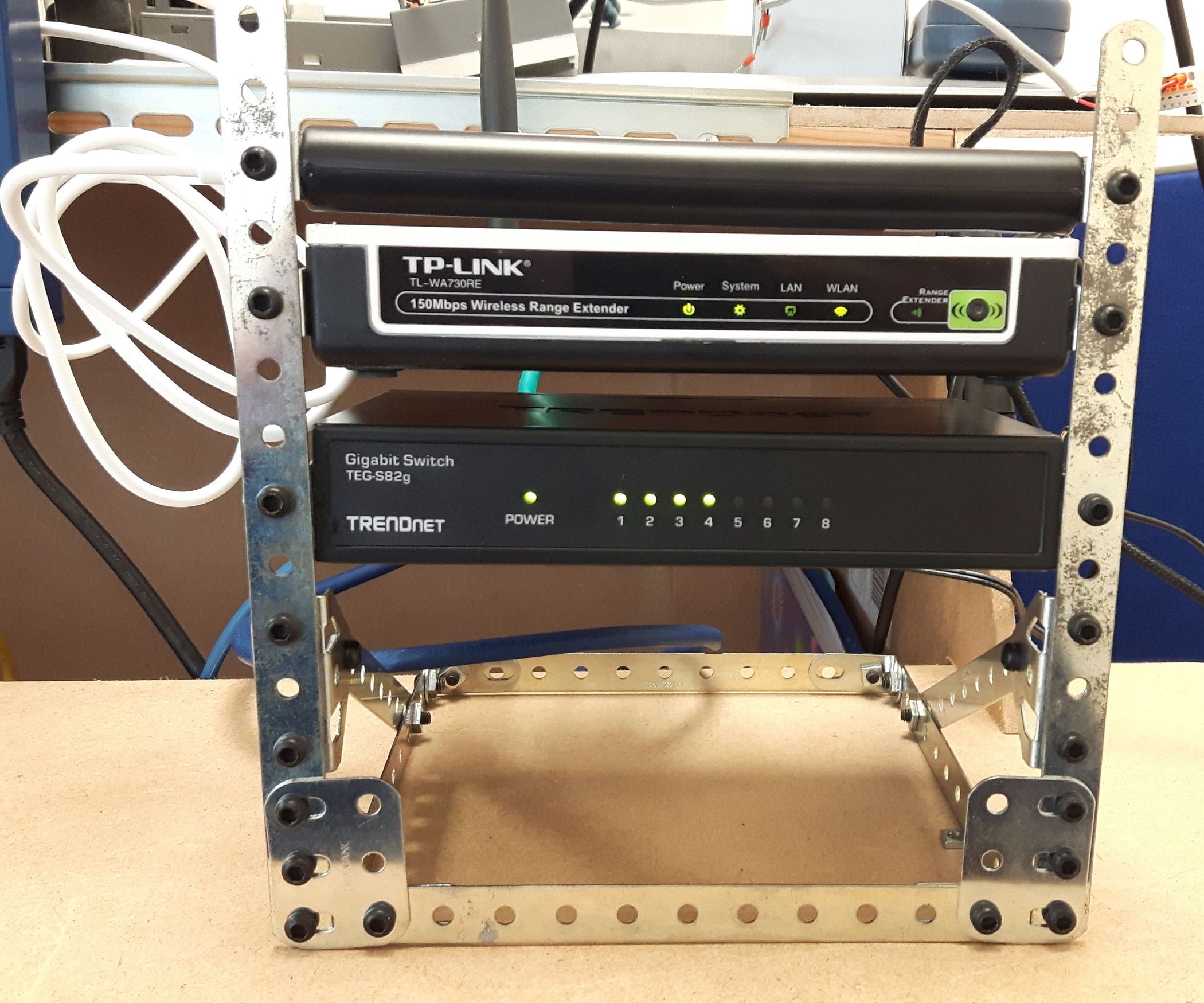 Mini Network Rack : 6 Steps (with Pictures) - Instructables