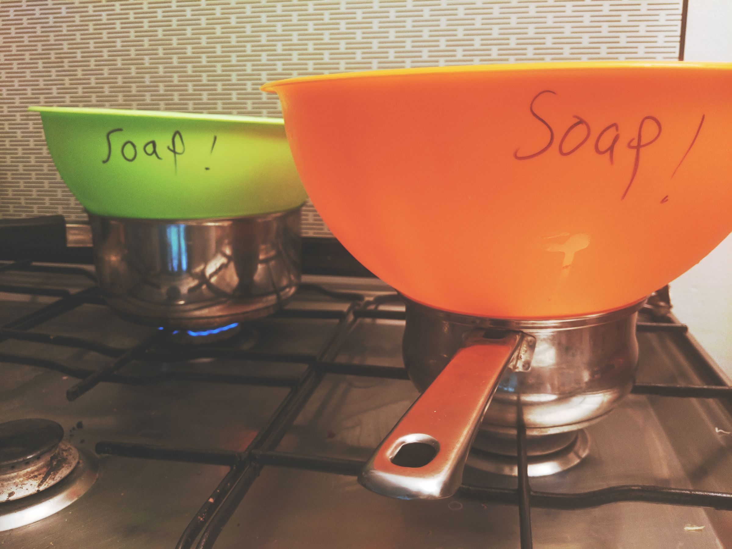 Easy Galaxy Swirl Cold Process Soap Recipe : 7 Steps (with Pictures ...