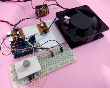 How to Control AC Fan Speed Using Arduino Generated PWM : 6 Steps ...