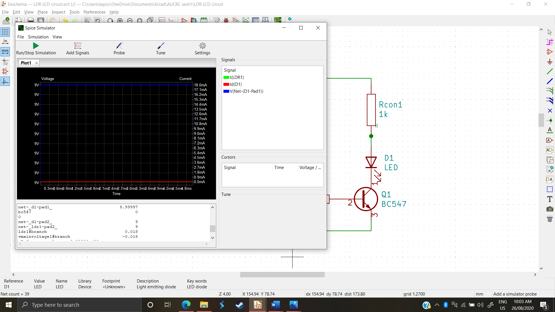 Simulating a KiCad Circuit : 7 Steps - Instructables