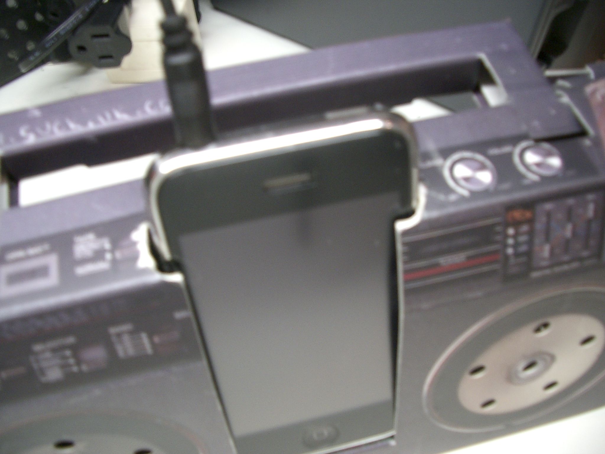 Add an IPhone Dock Connector to a Cardboard IPod Boombox : 9 Steps ...