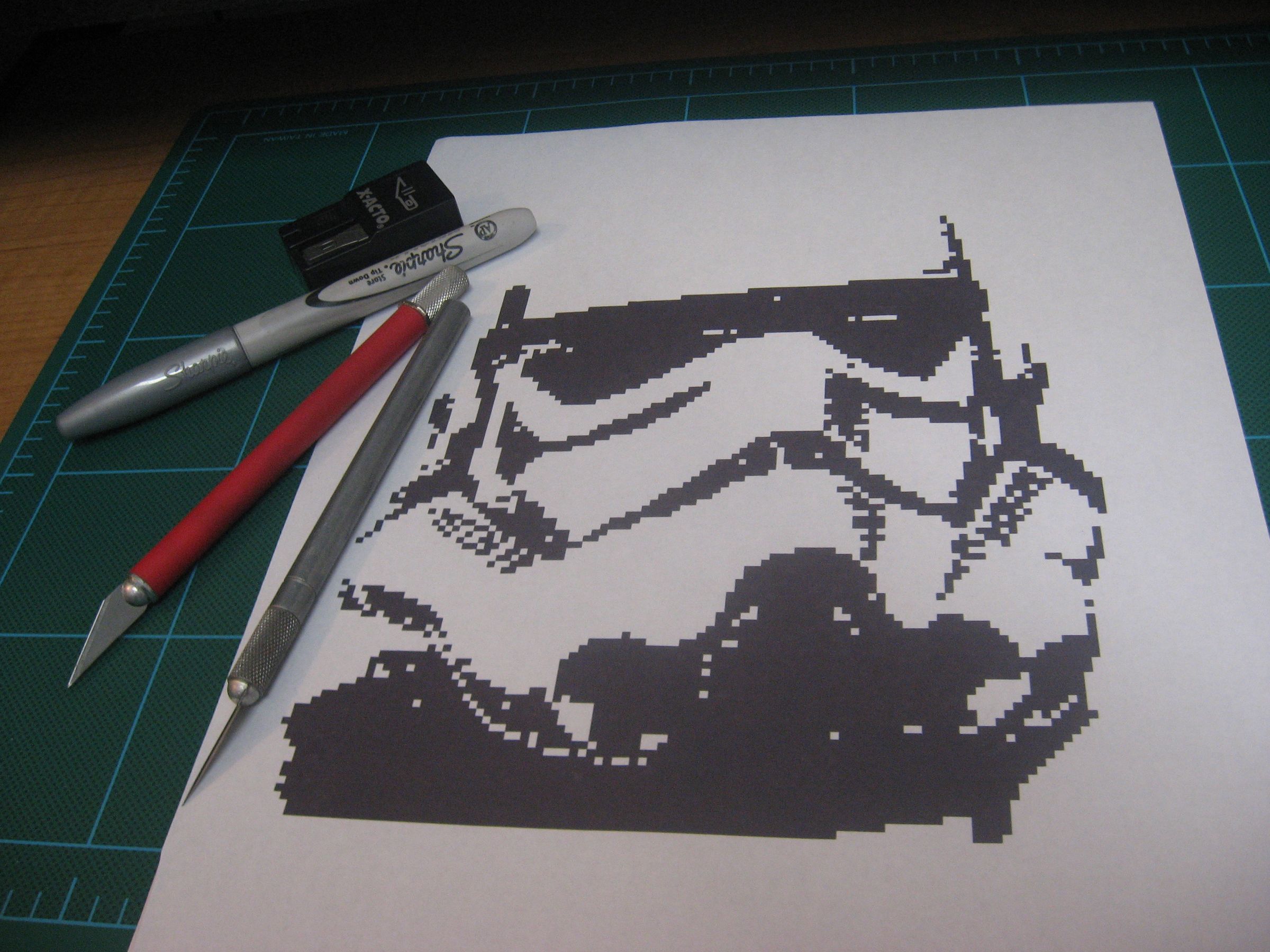 Complete Stencil Tutorial Using a Free Program : 10 Steps (with ...