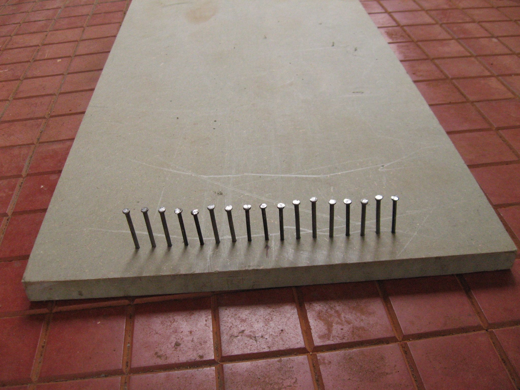 How to Make a Long Loom Board for Weaving Scarf : 4 Steps (with ...