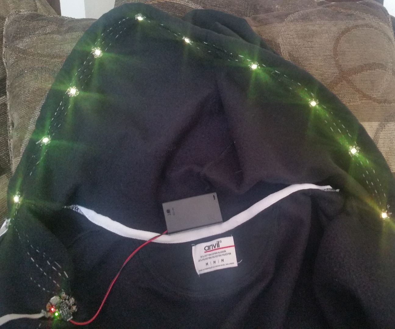 LED Light-up Hoodie : 6 Steps (with Pictures) - Instructables