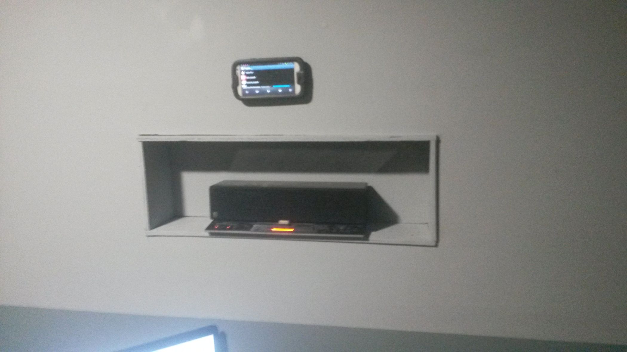 NFC Bluetooth In-wall Sound Reactive Led Music Player : 5 Steps ...