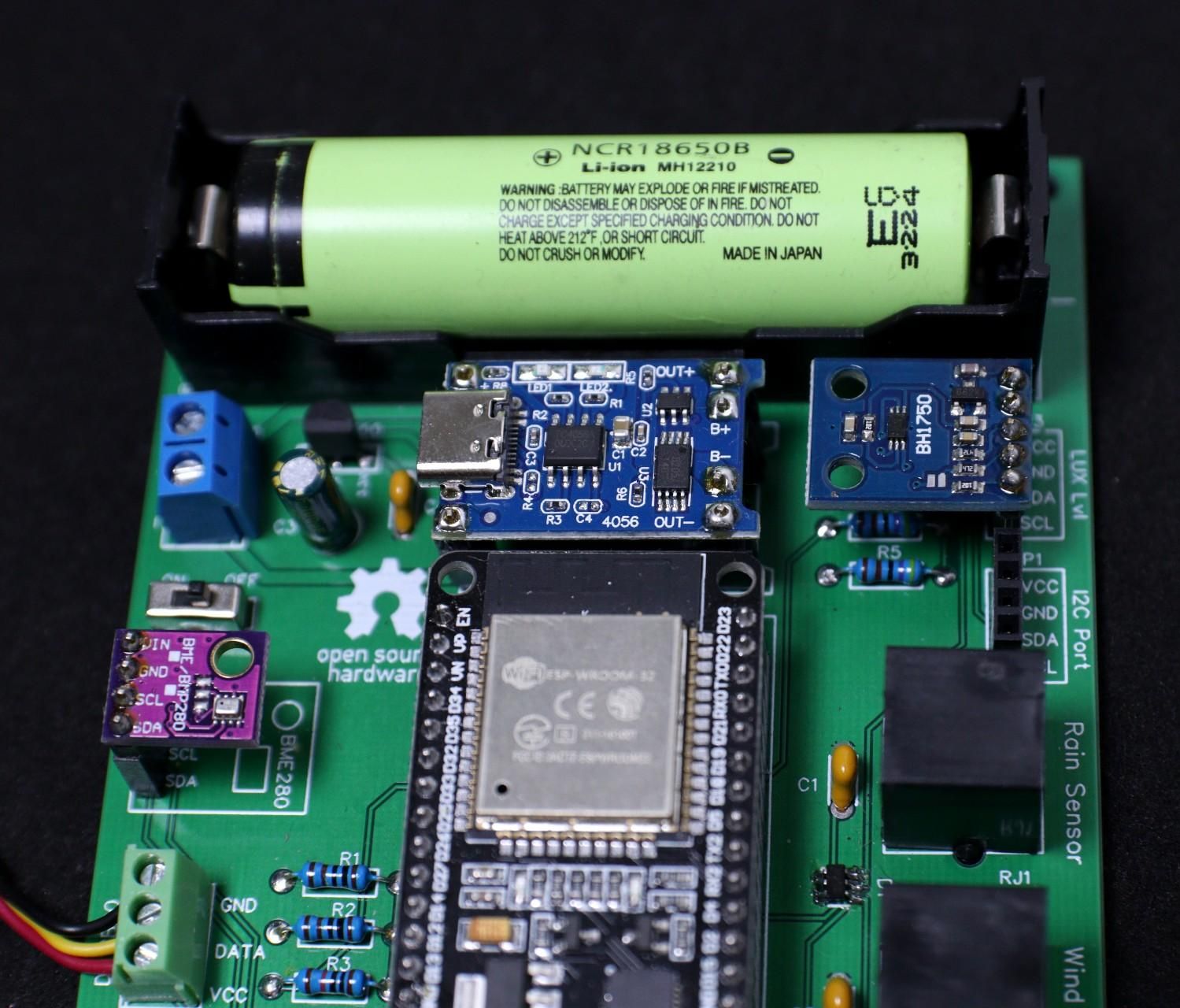 Solar Powered WiFi Weather Station V3.0 : 36 Steps (with Pictures ...