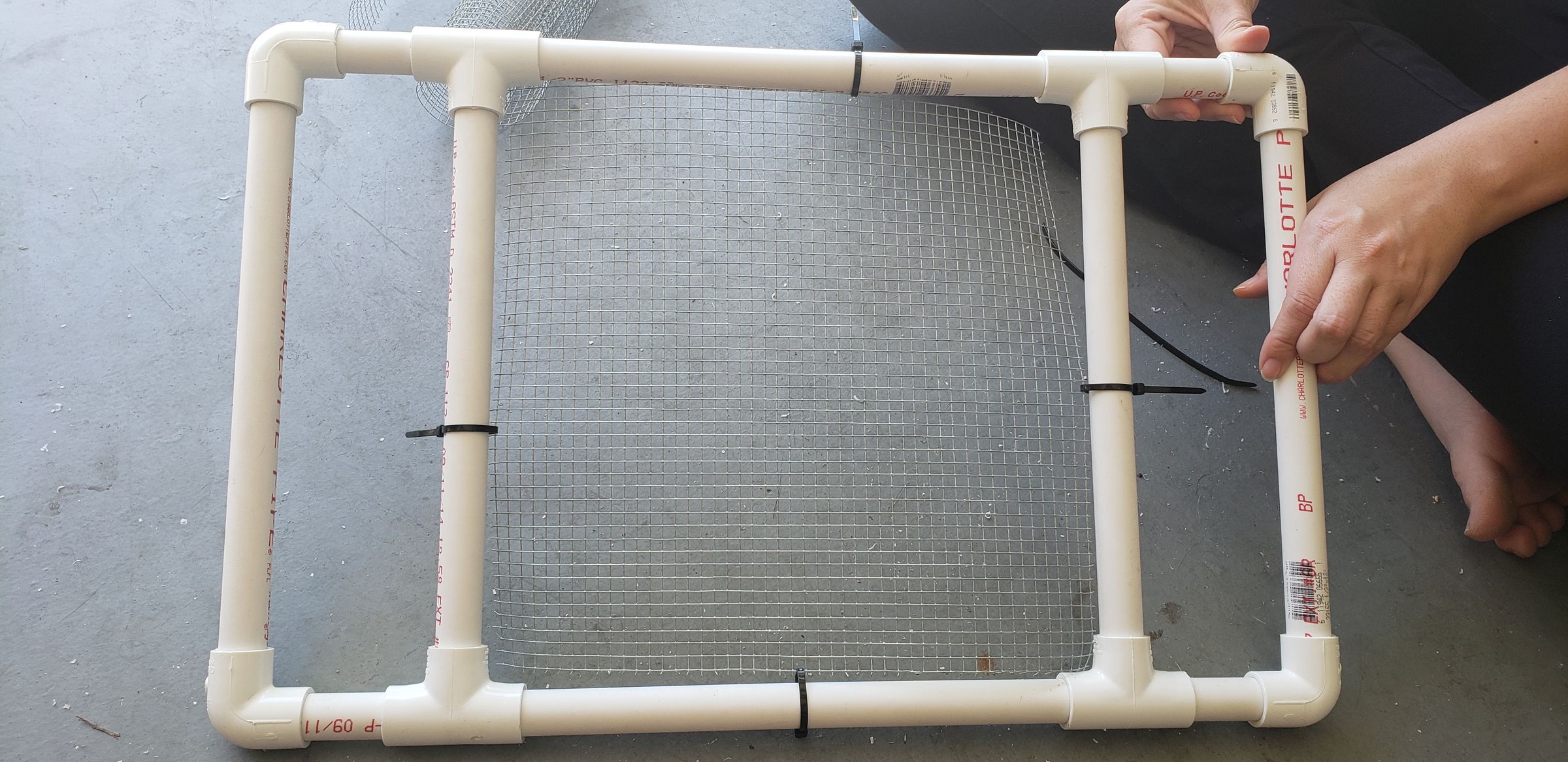 12 Inch Floating PVC Fossil Sifter : 8 Steps - Instructables