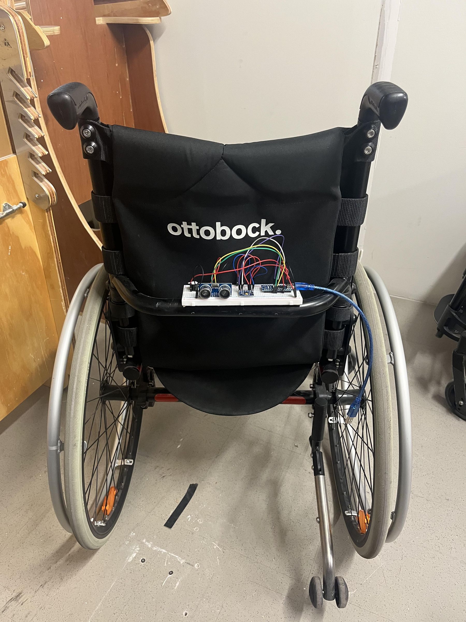 Manual Wheelchair Obstacle Detection System in Reverse Motion : 6 Steps ...