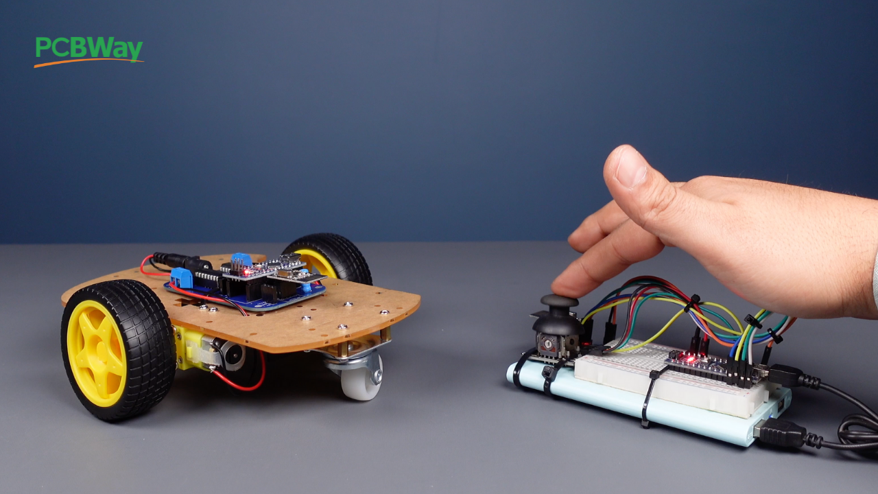 Wireless Arduino Motor Driver and Joystick Controller (nRF24L01 and ...