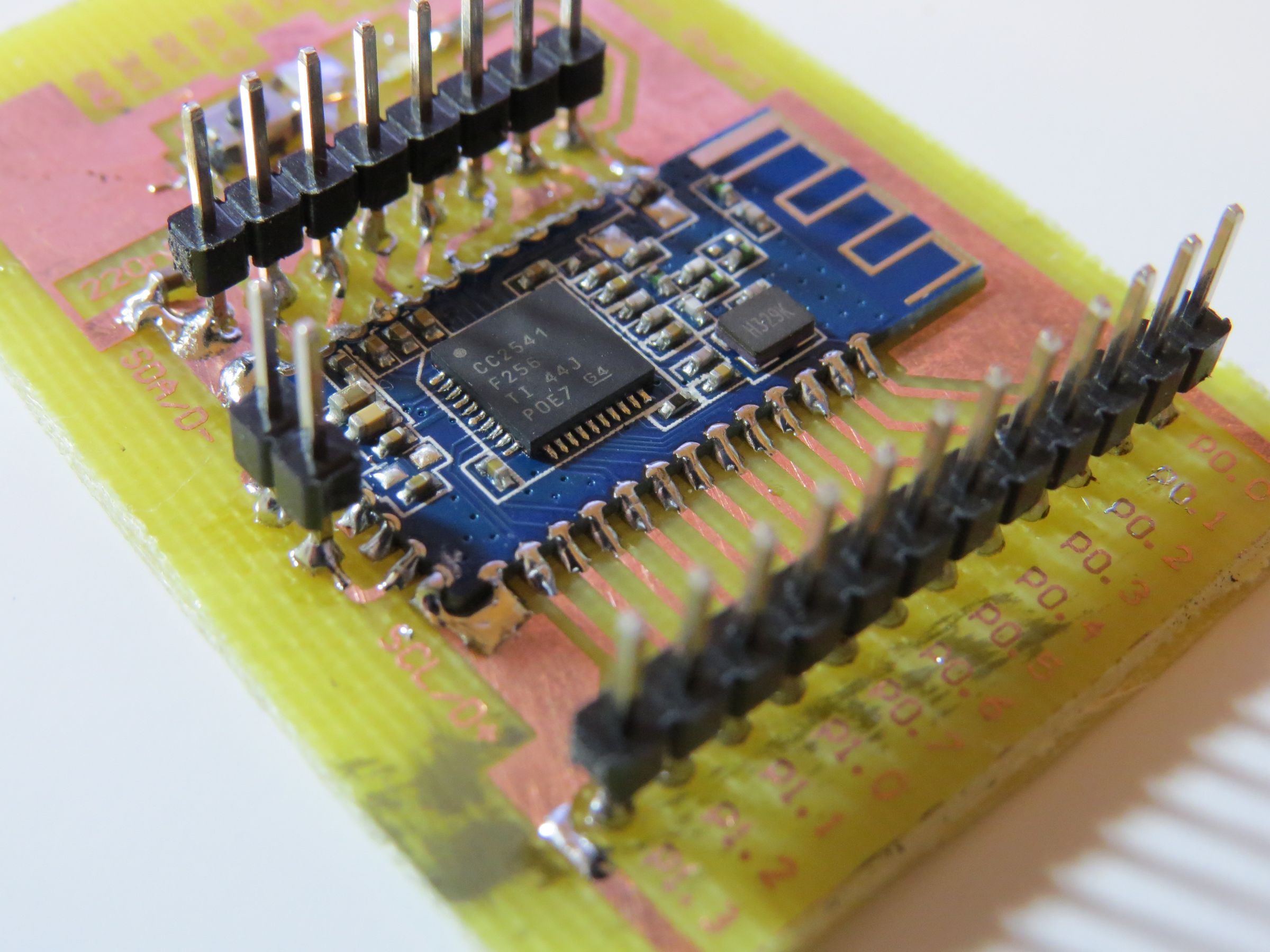 Soldering Headers Without Drilling Holes : 5 Steps (with Pictures ...