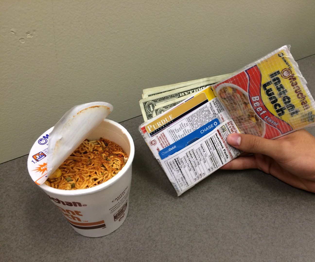 Instant Ramen Wallet : 7 Steps - Instructables