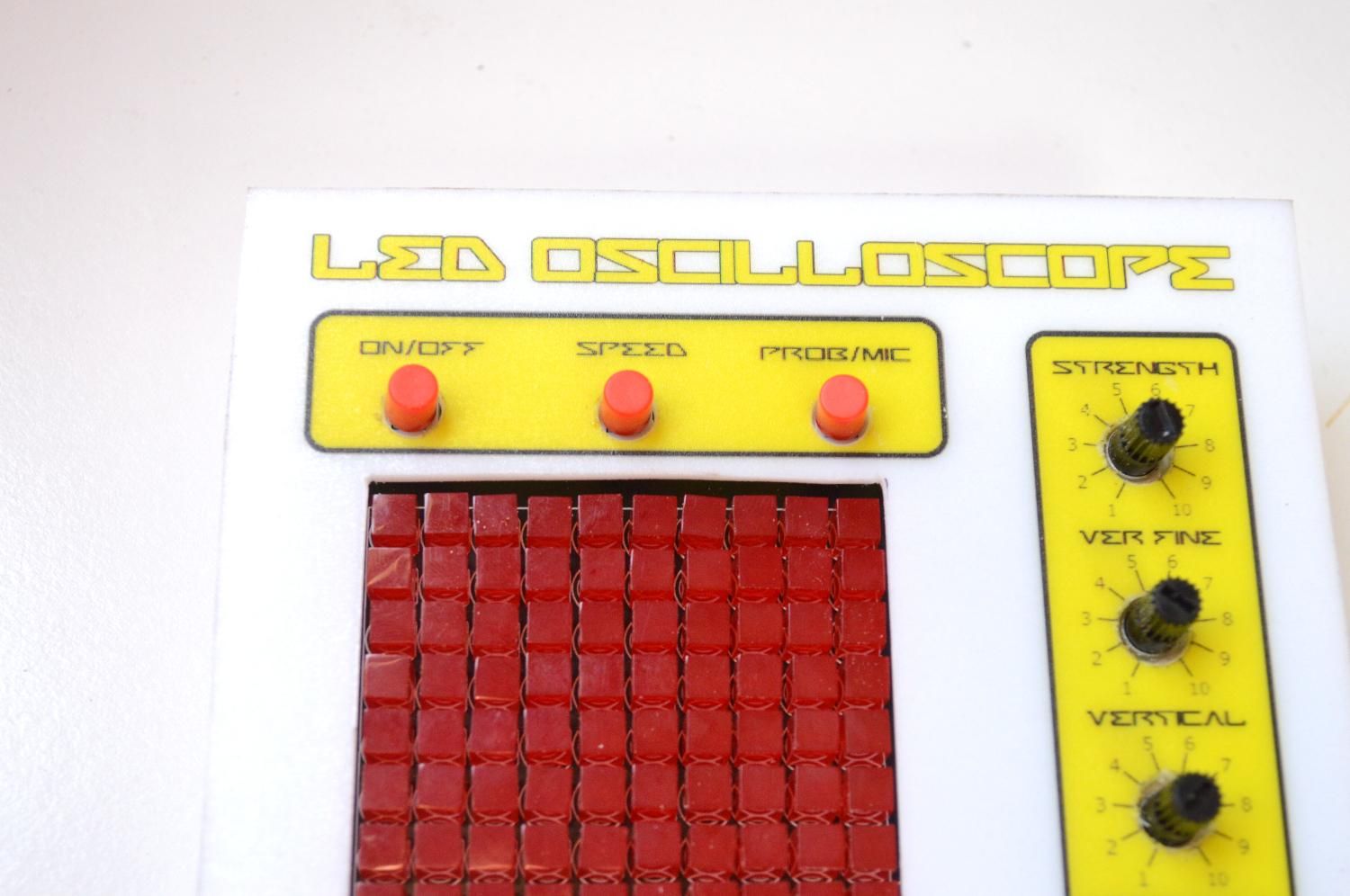 100 LED Oscilloscope : 12 Steps (with Pictures) - Instructables