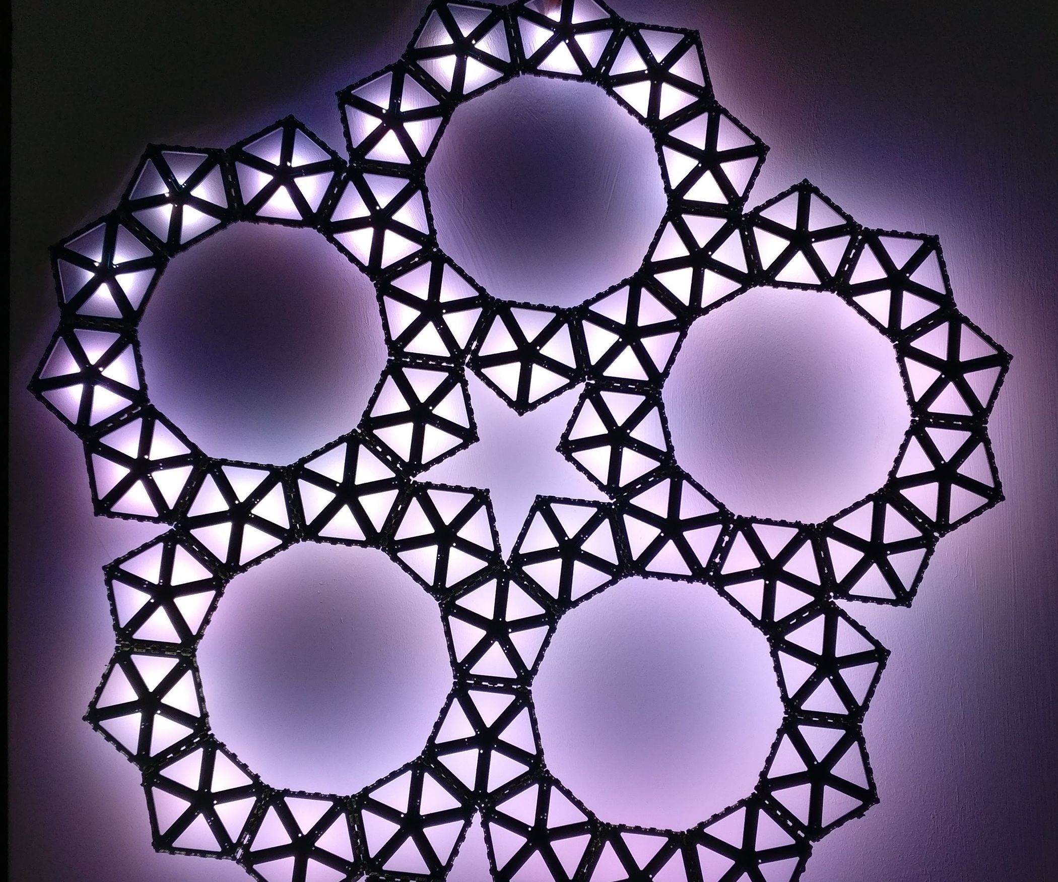 Pentagon LED Sculpture : 11 Steps (with Pictures) - Instructables