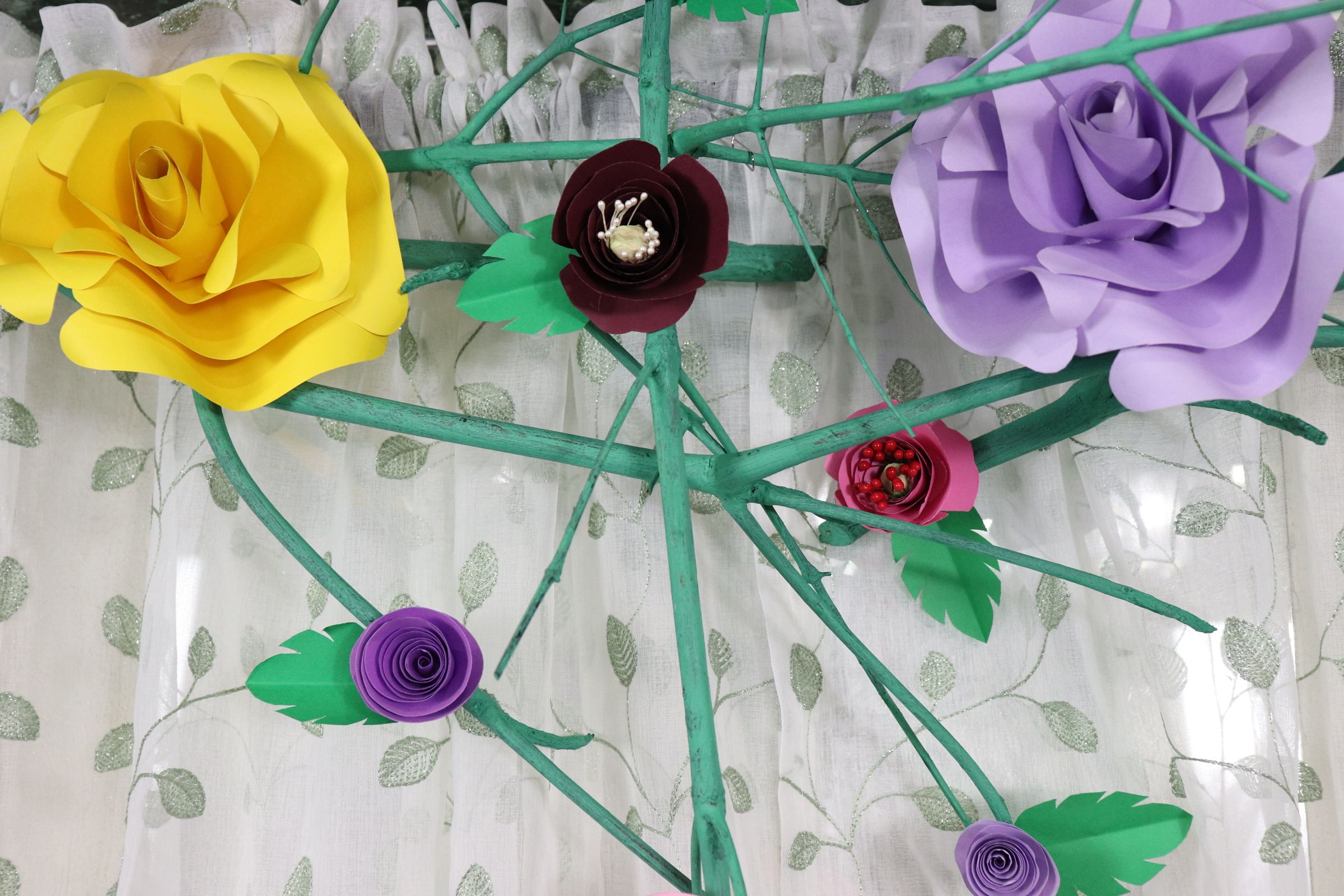 Simple Spring Decor | Paper Flower Decor - Instructables