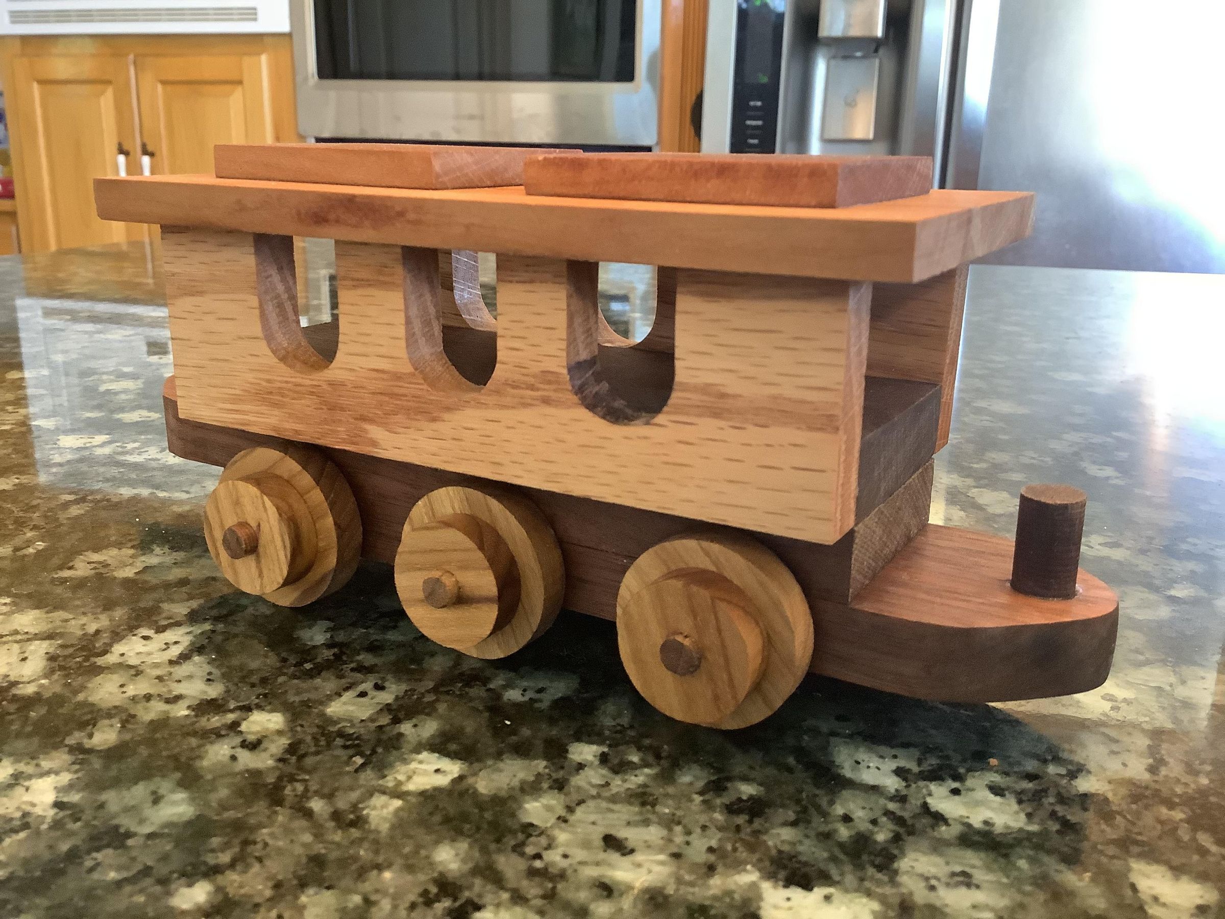 Miniature Wooden Train - 7 Car Set : 10 Steps (with Pictures ...