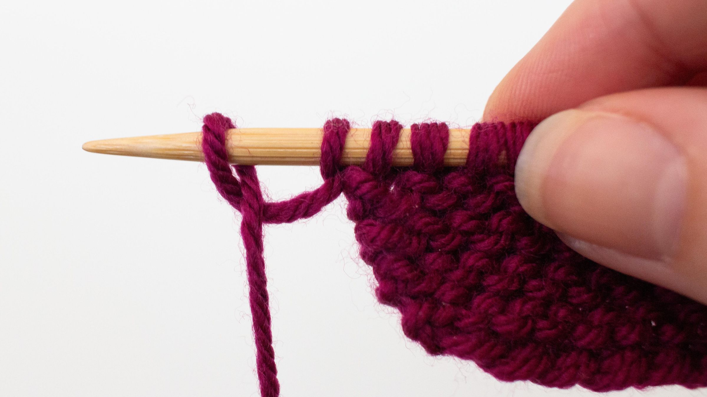 Backward Loop Cast on Knitting Tutorial : 5 Steps (with Pictures ...
