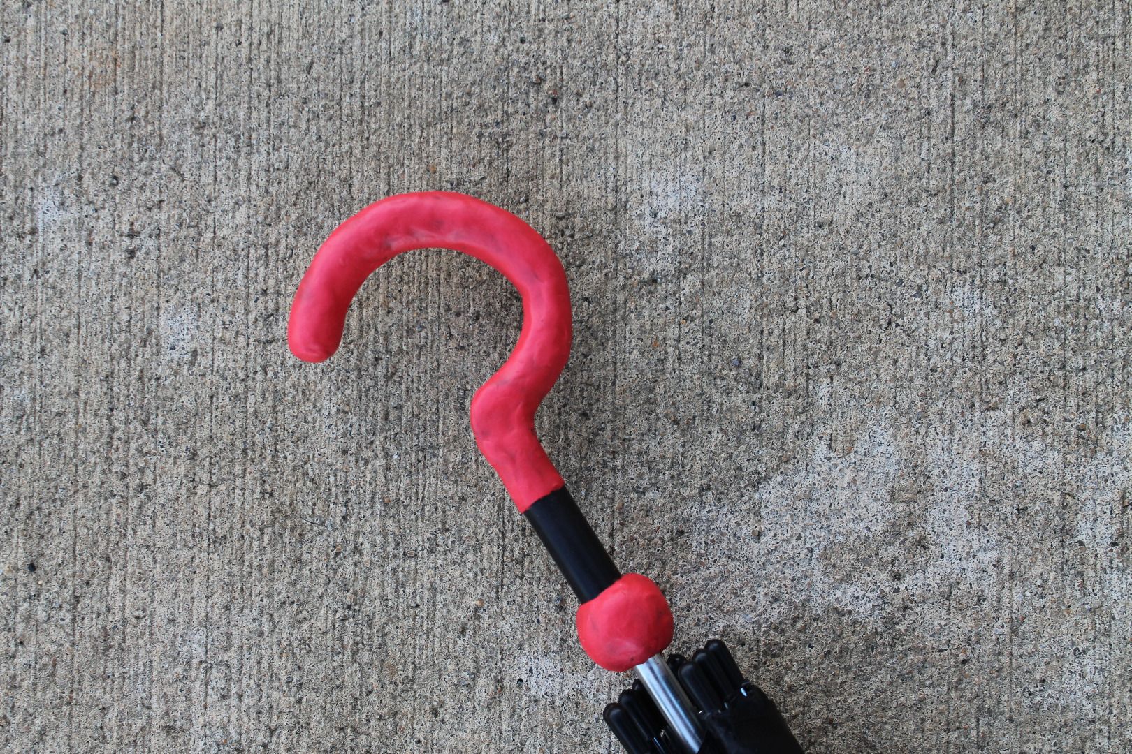 Doctor Who Sylvester McCoy Question Mark Umbrella : 4 Steps (with ...