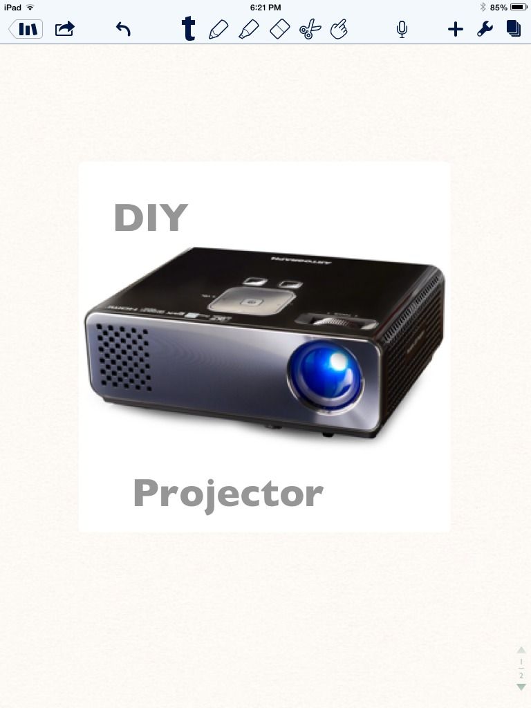 DIY IPad Mini/ Smartphone Projector : 11 Steps - Instructables