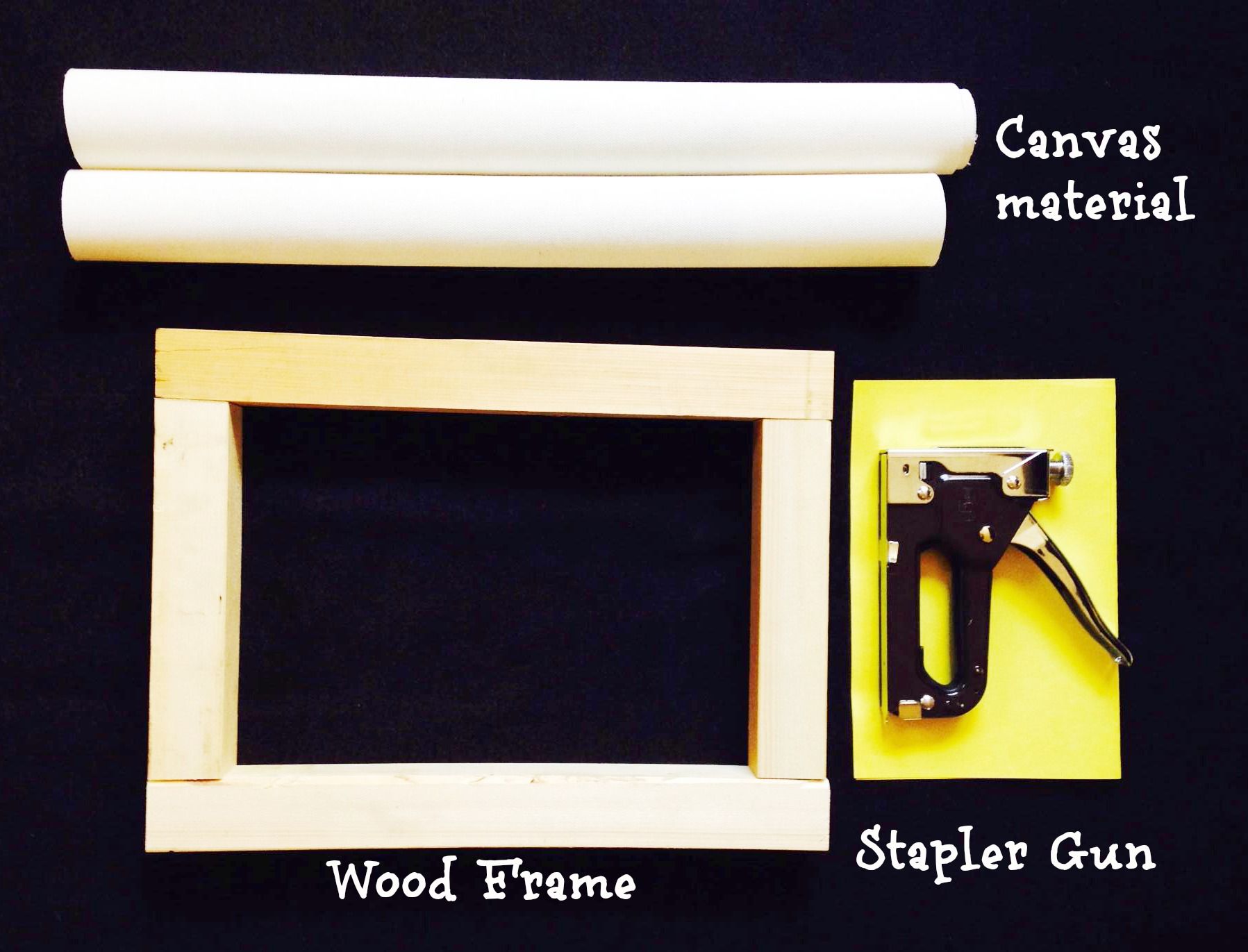 Stretching a Canvas : 7 Steps (with Pictures) - Instructables