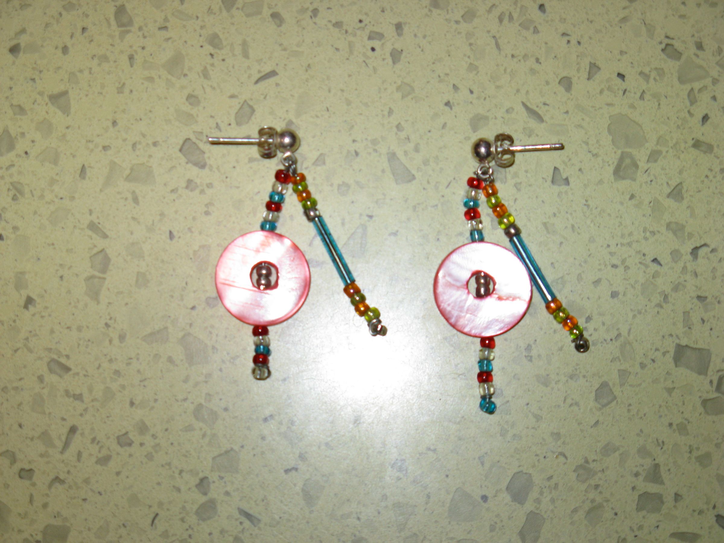 Simple Earrings : 5 Steps - Instructables