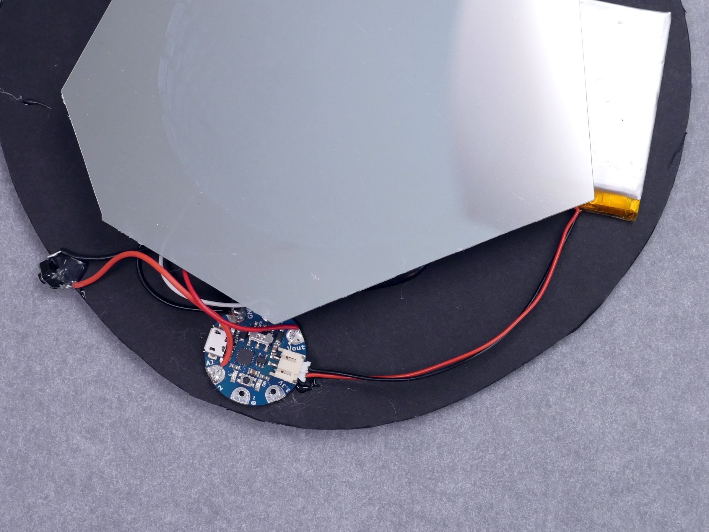 Easy Infinity Mirror With Arduino Gemma & NeoPixels : 8 Steps (with ...