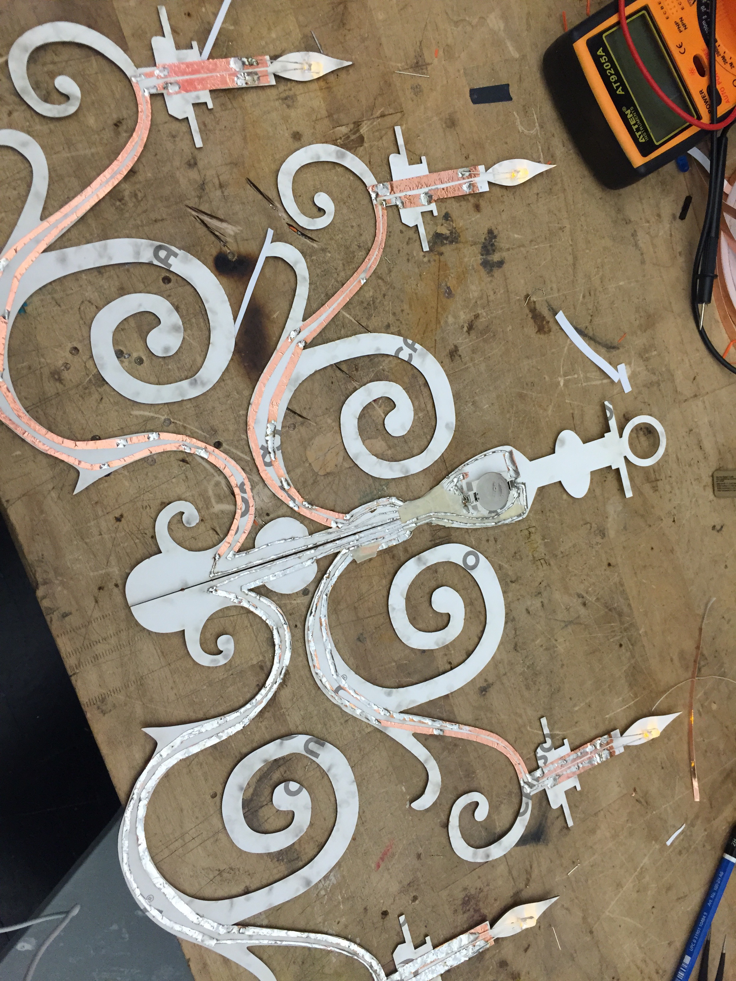 LED Paper Chandelier : 8 Steps (with Pictures) - Instructables