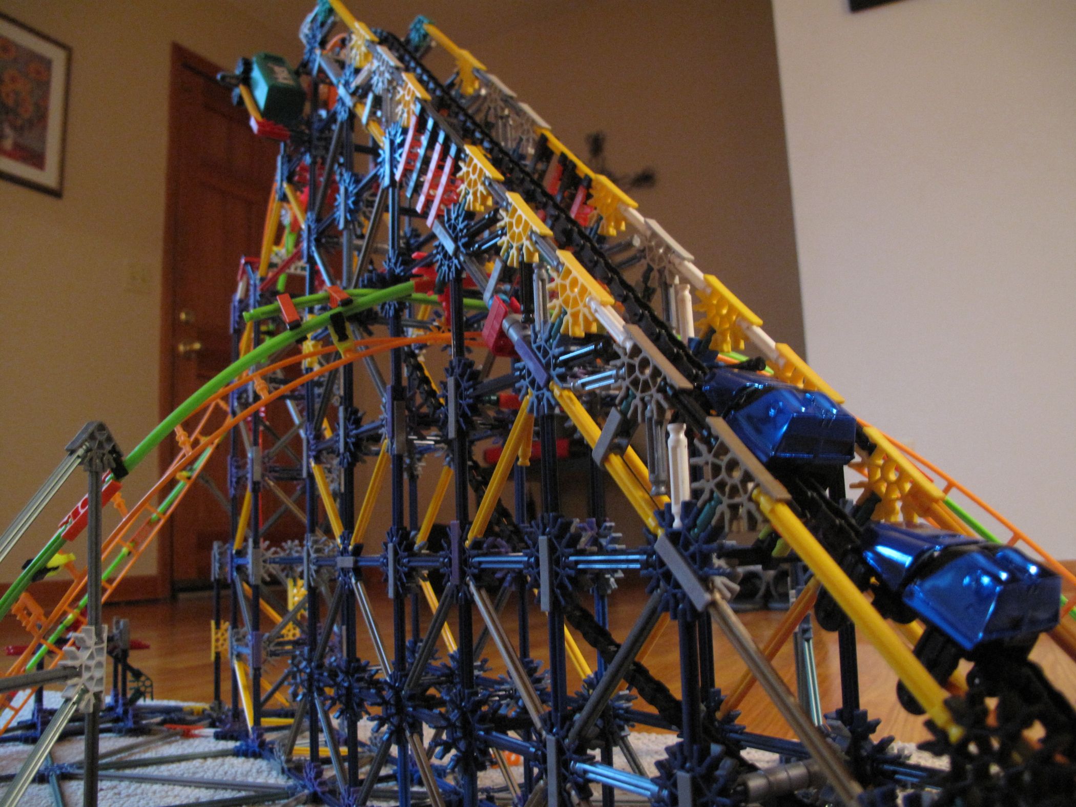Steel Python Knex Roller Coaster - Instructables