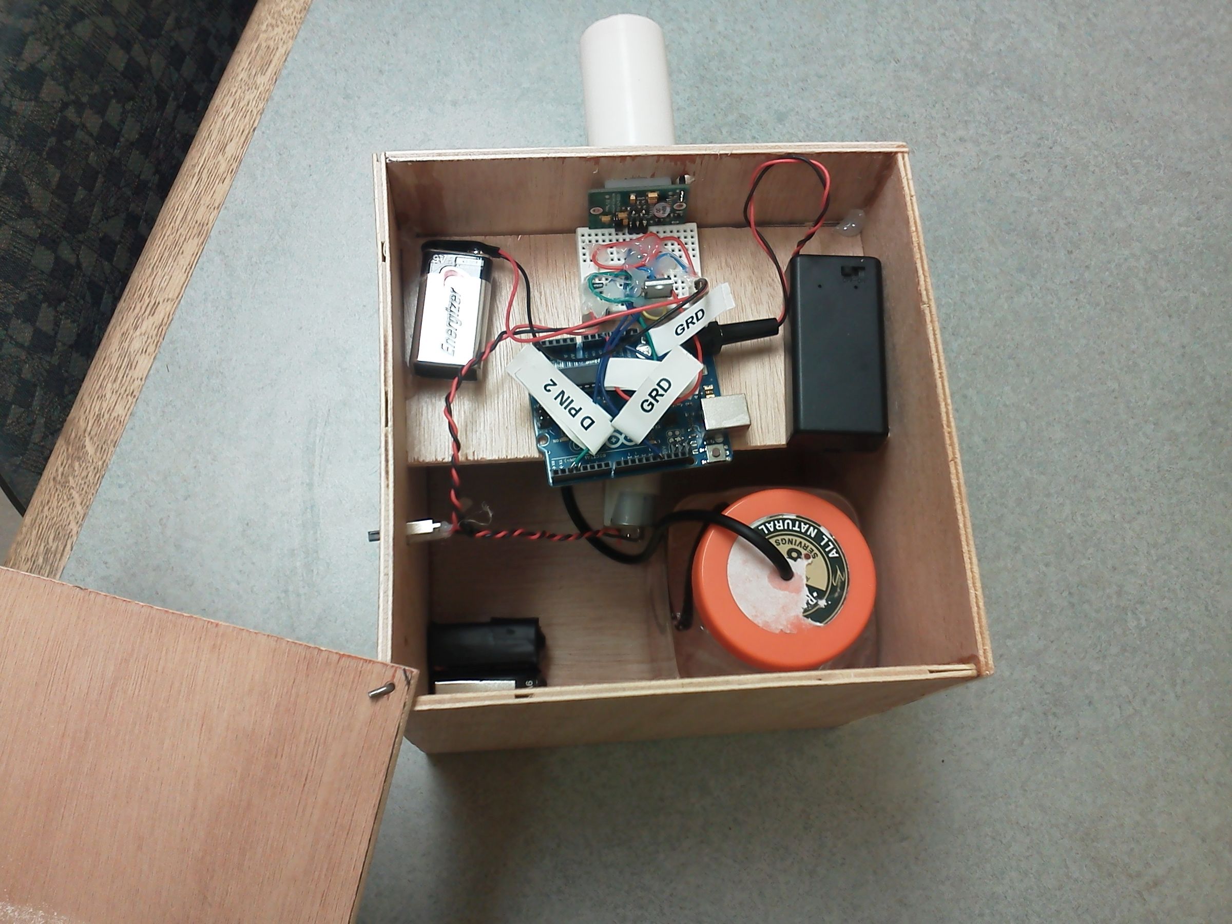 Arduino PIR Motion Water Gun (easy) : 5 Steps (with Pictures ...