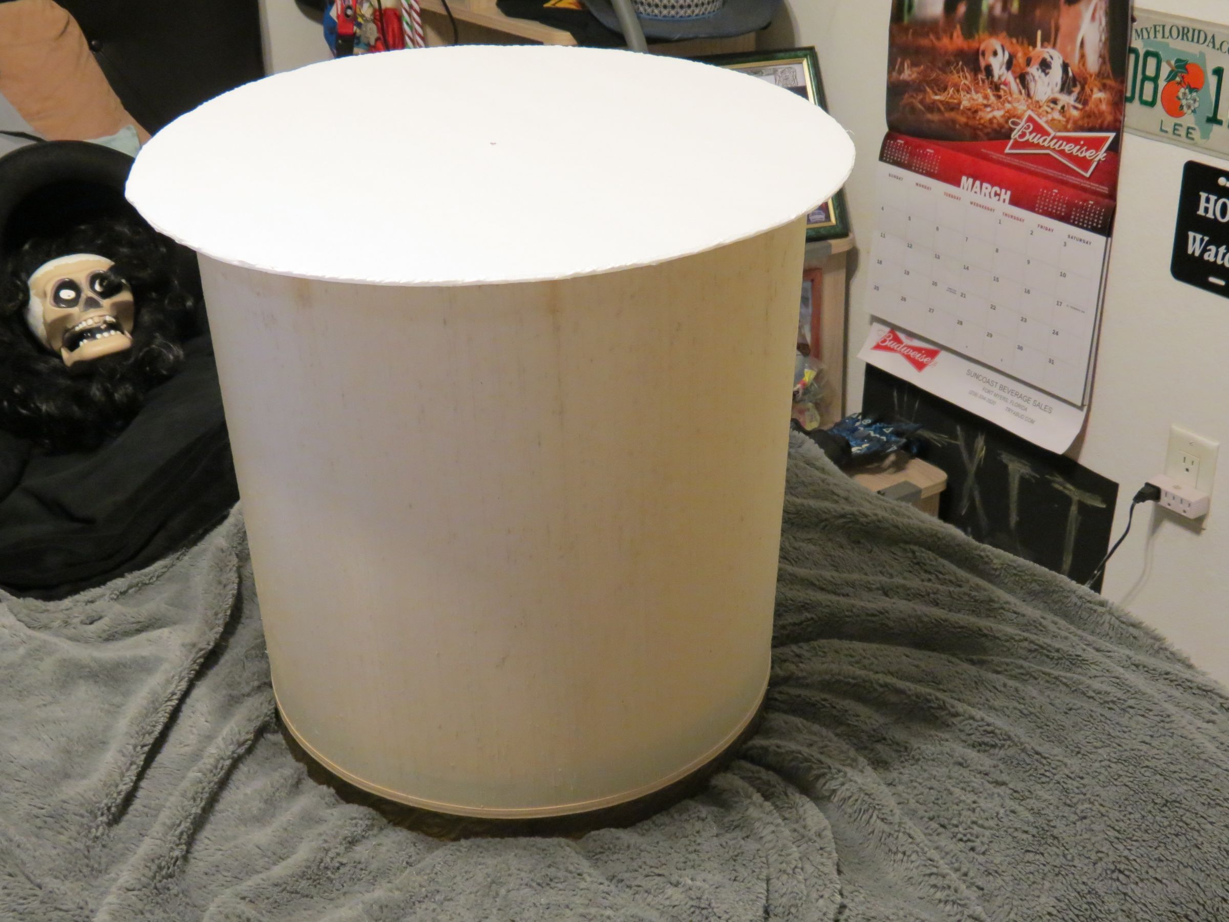 How to Make a HM Hat Box Ghost Hat Box : 4 Steps - Instructables