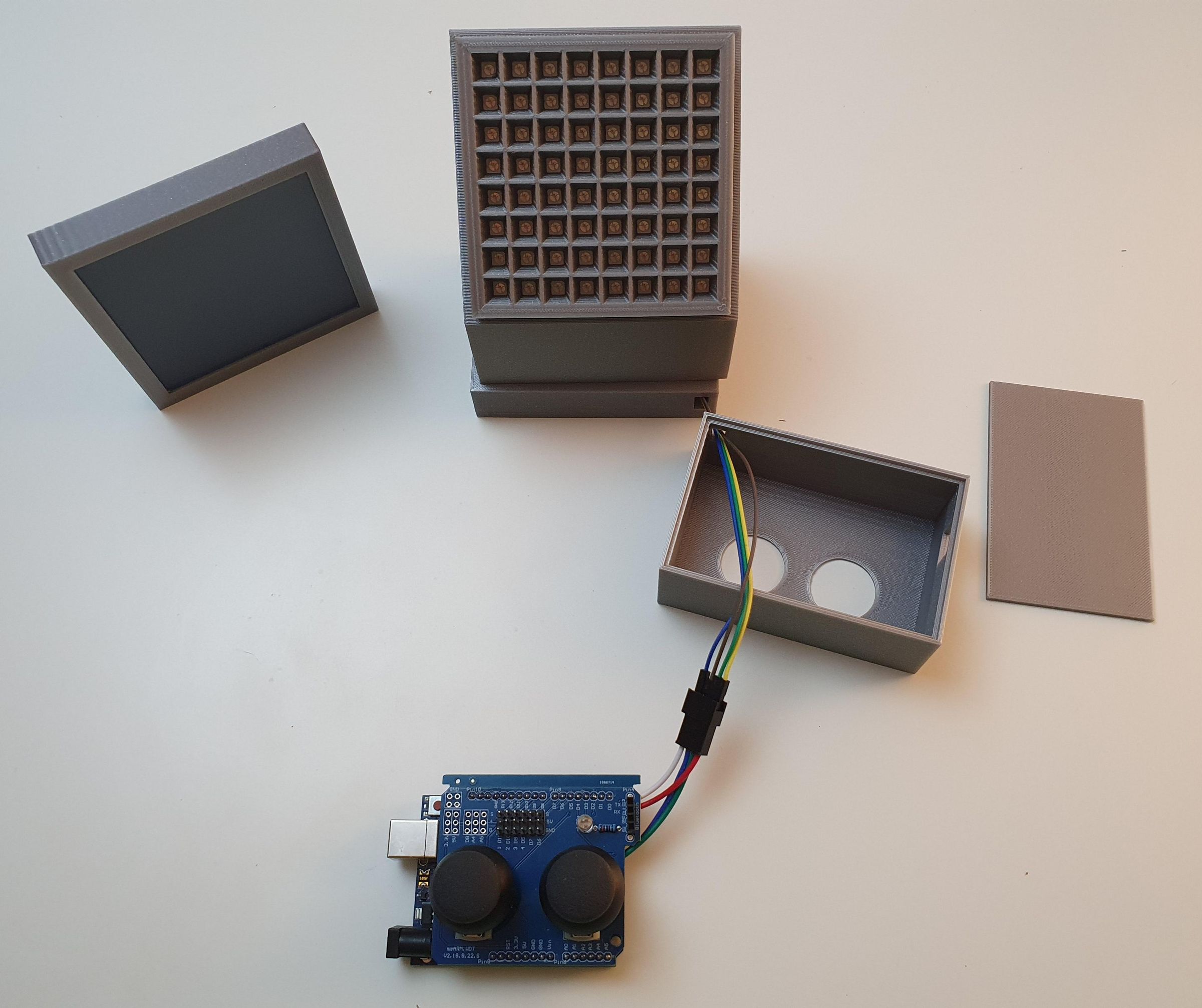 Complete Arduino-based 3D-printed Battery-powered Mini Retro Arcade ...