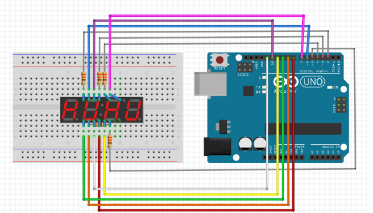 Digital LED Display Project - Instructables