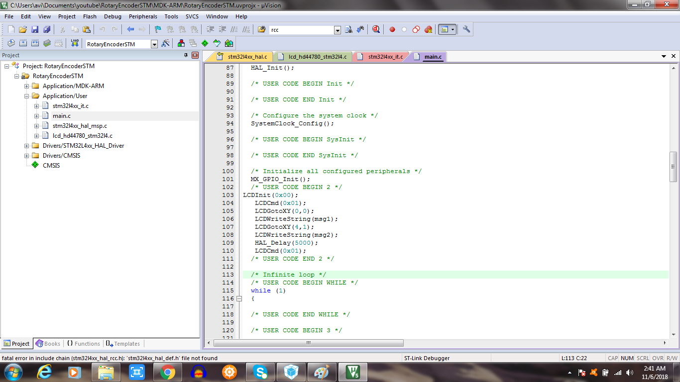 Rotary Encoder With STM32 Nucleo Board : 12 Steps - Instructables