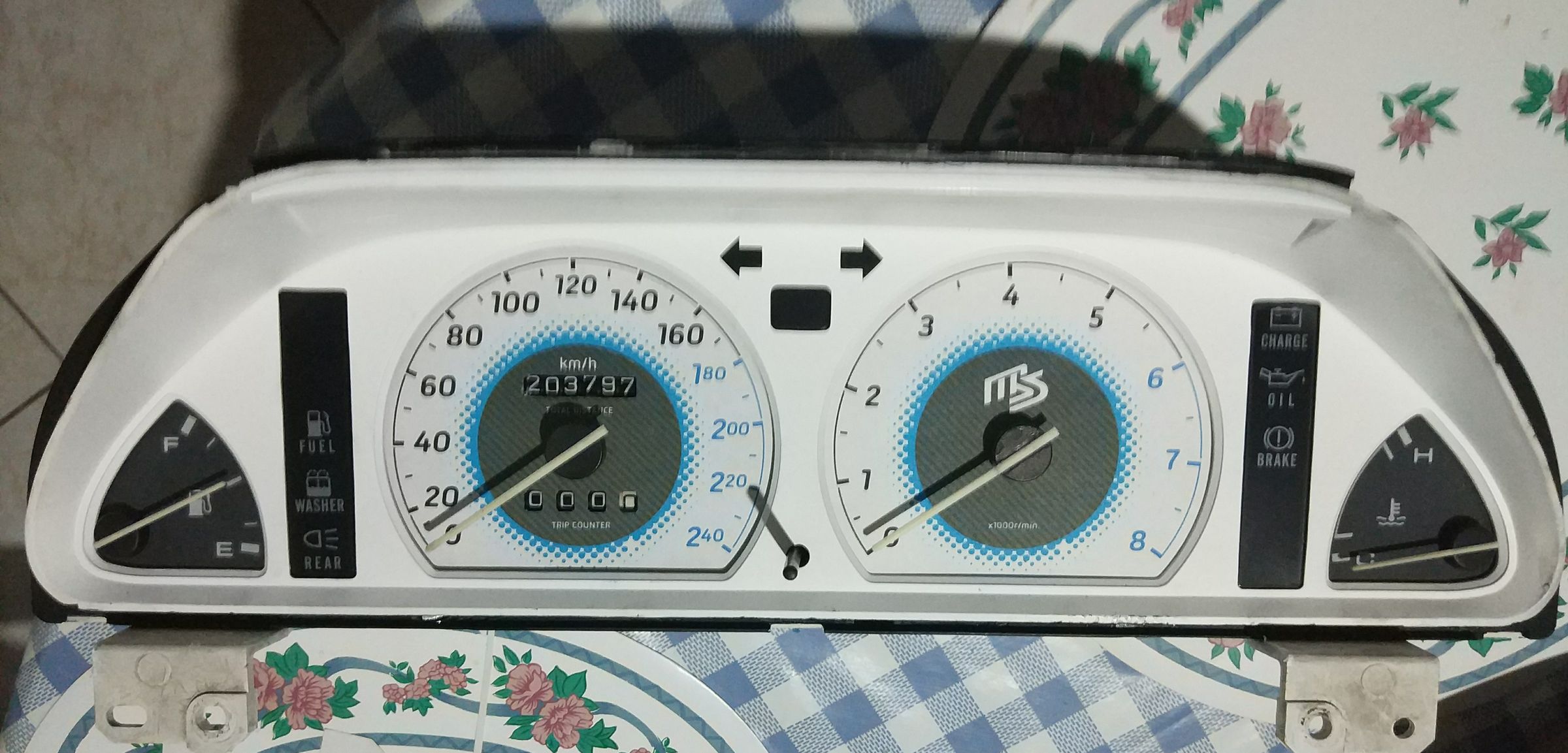 Customized Car Instrument Cluster Gauge Face : 10 Steps (with Pictures ...