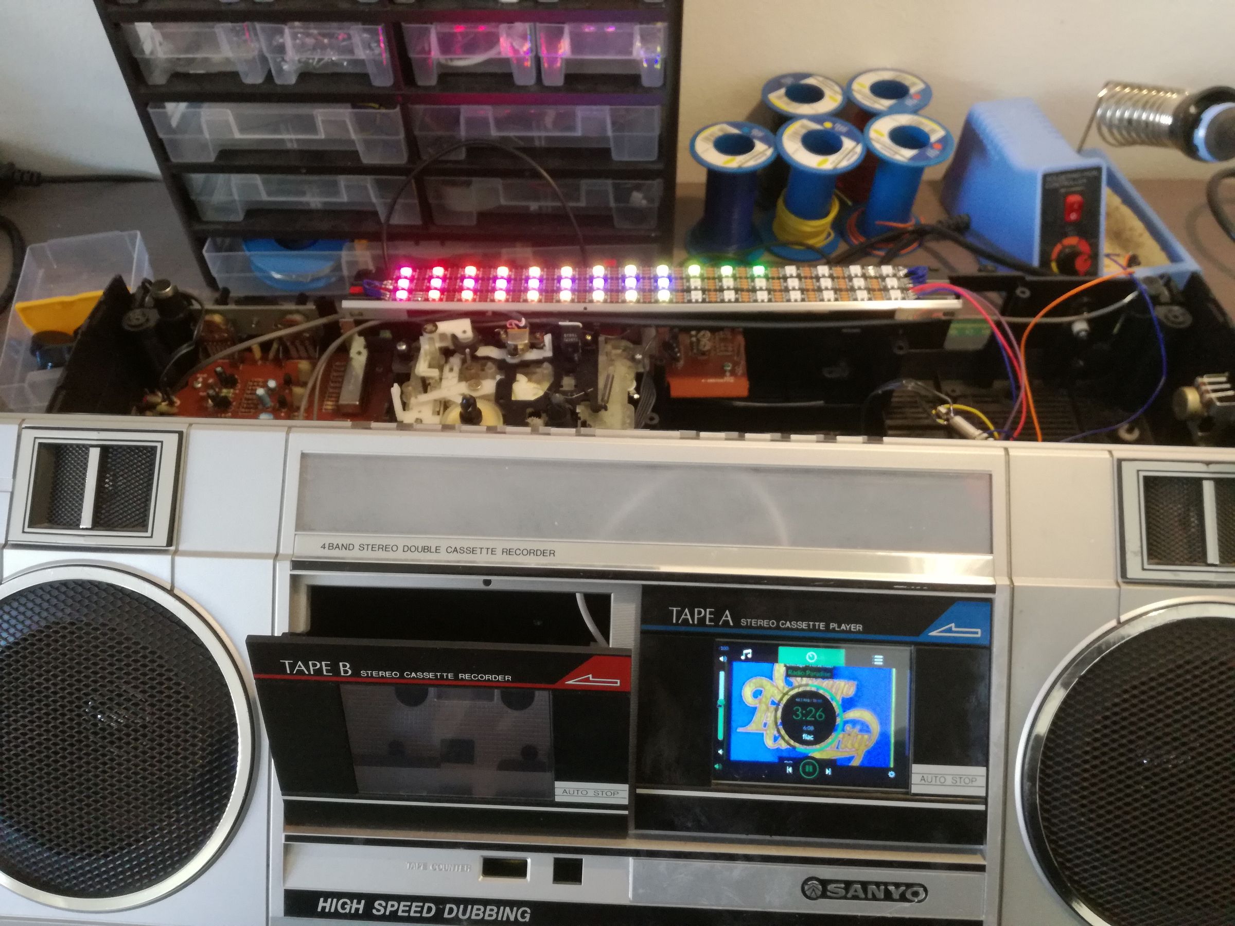 Remodeled 80s Boombox : 8 Steps (with Pictures) - Instructables