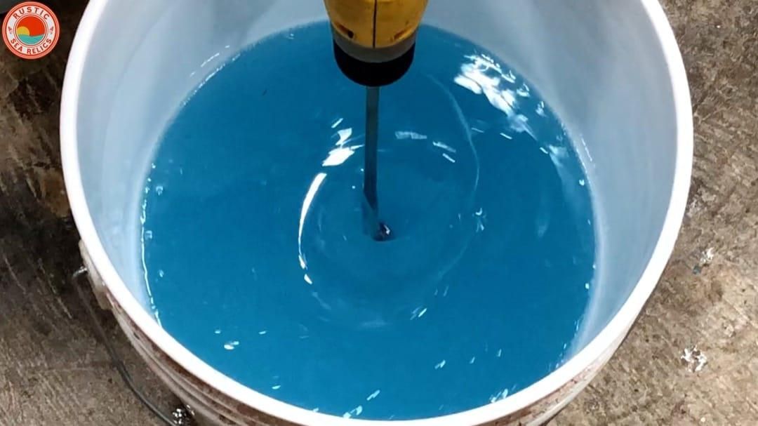 How to Make Epoxy Resin Ocean Art With Waves : 14 Steps (with Pictures ...