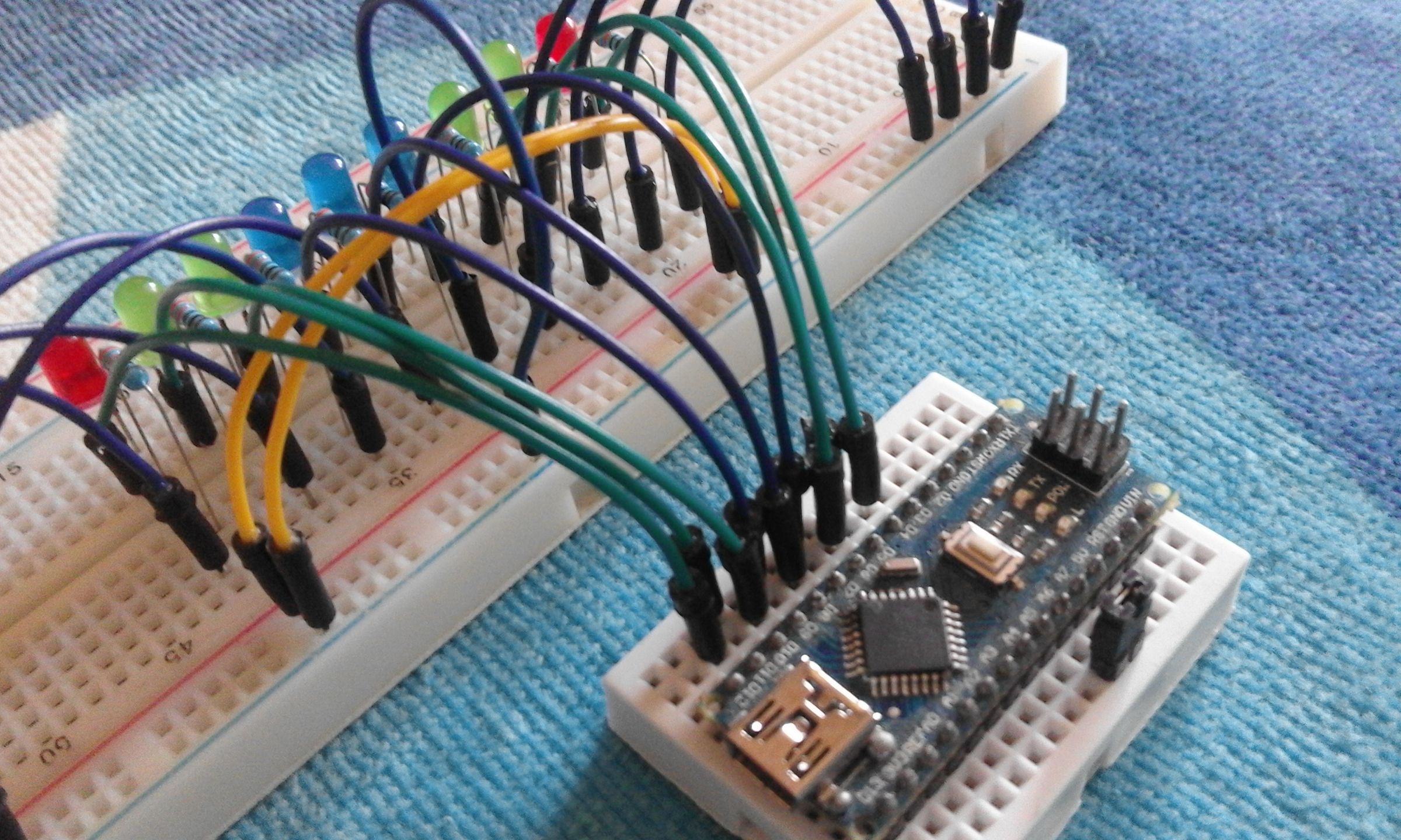 Waren's L.E.D Music Visualizer : 16 Steps (with Pictures) - Instructables