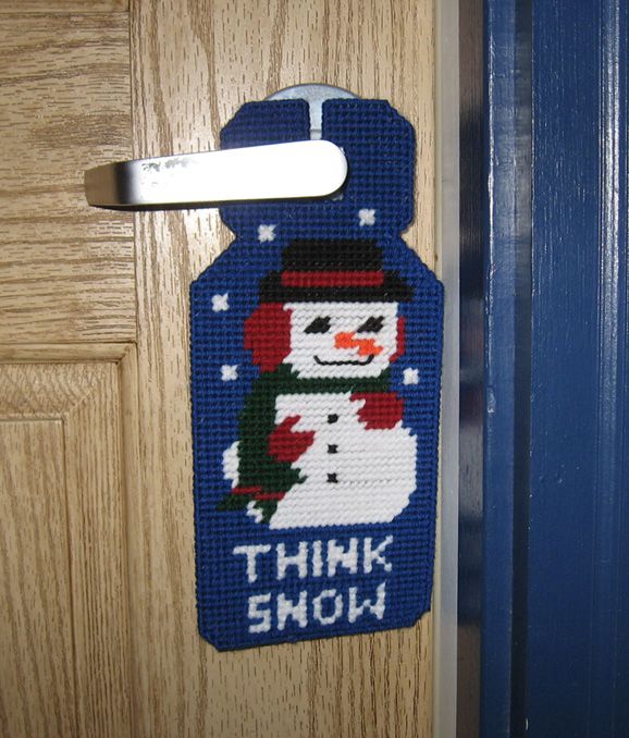 Snowman Door Hanger - Instructables