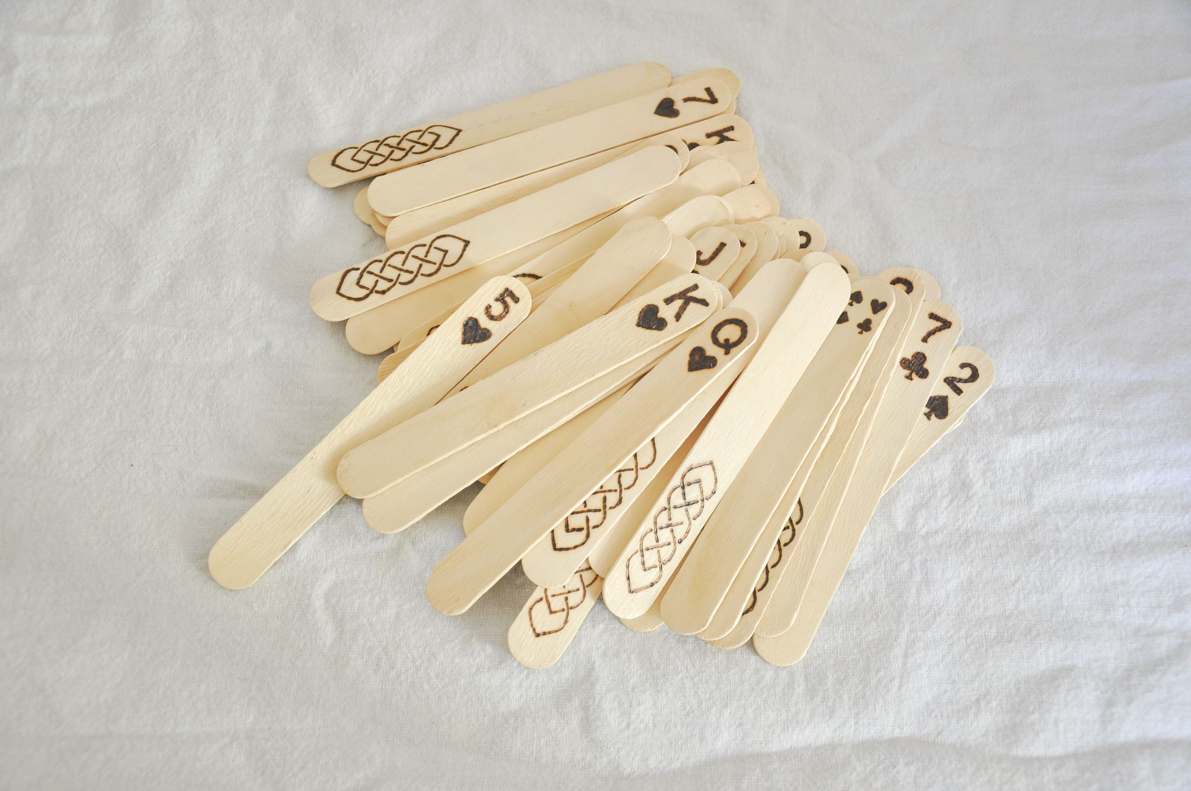 Popsicle Stick Playing Cards : 8 Steps (with Pictures) - Instructables