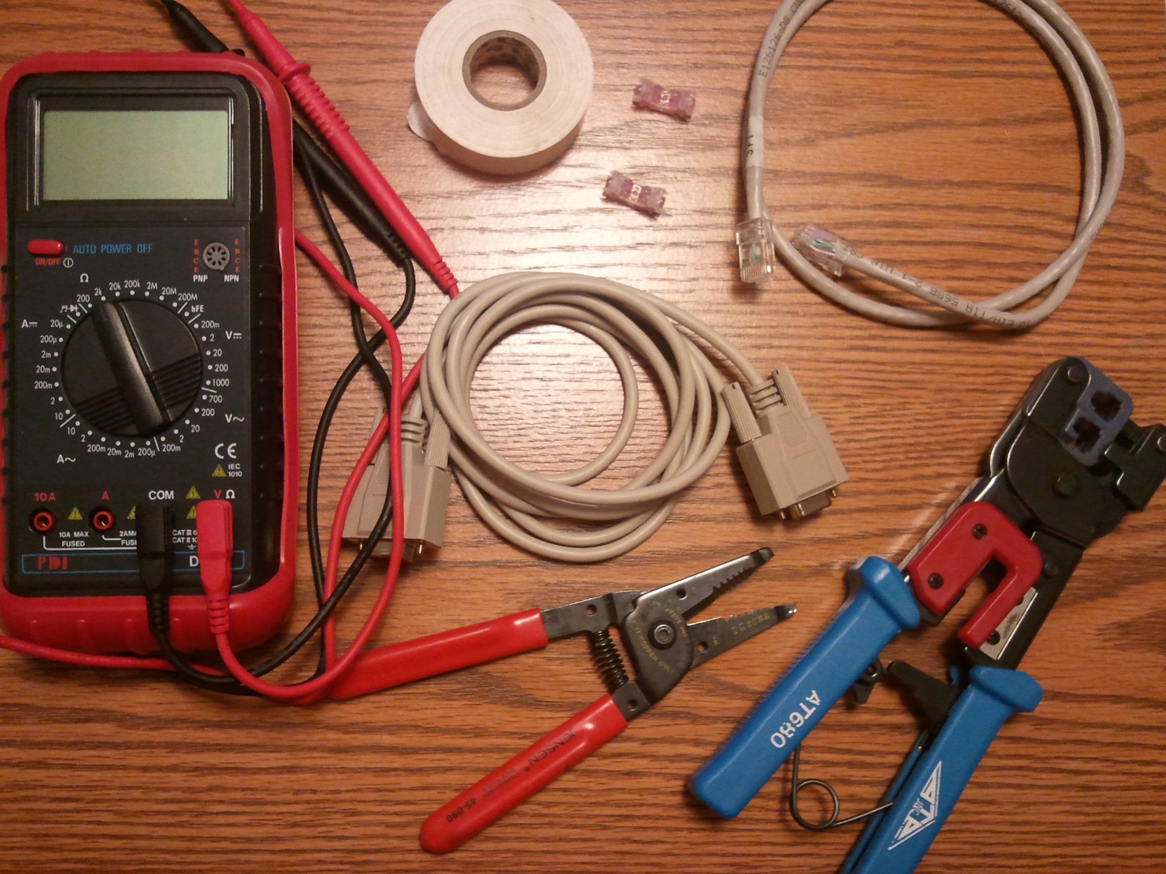 How to Make a 9-Pin Serial to Ethernet Cable : 8 Steps - Instructables