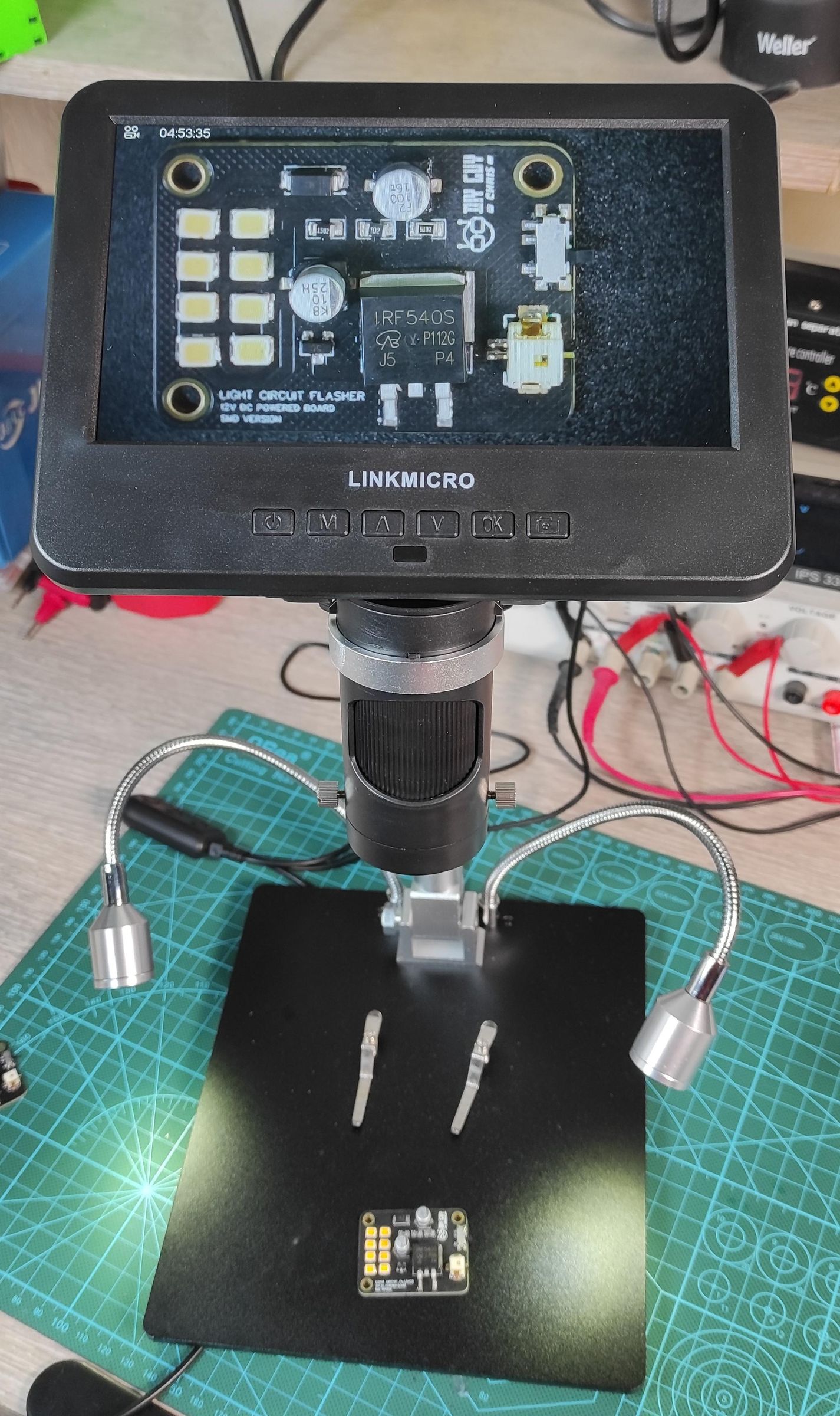 Small Flashing LED Gadget (high Brightness) : 4 Steps (with Pictures ...