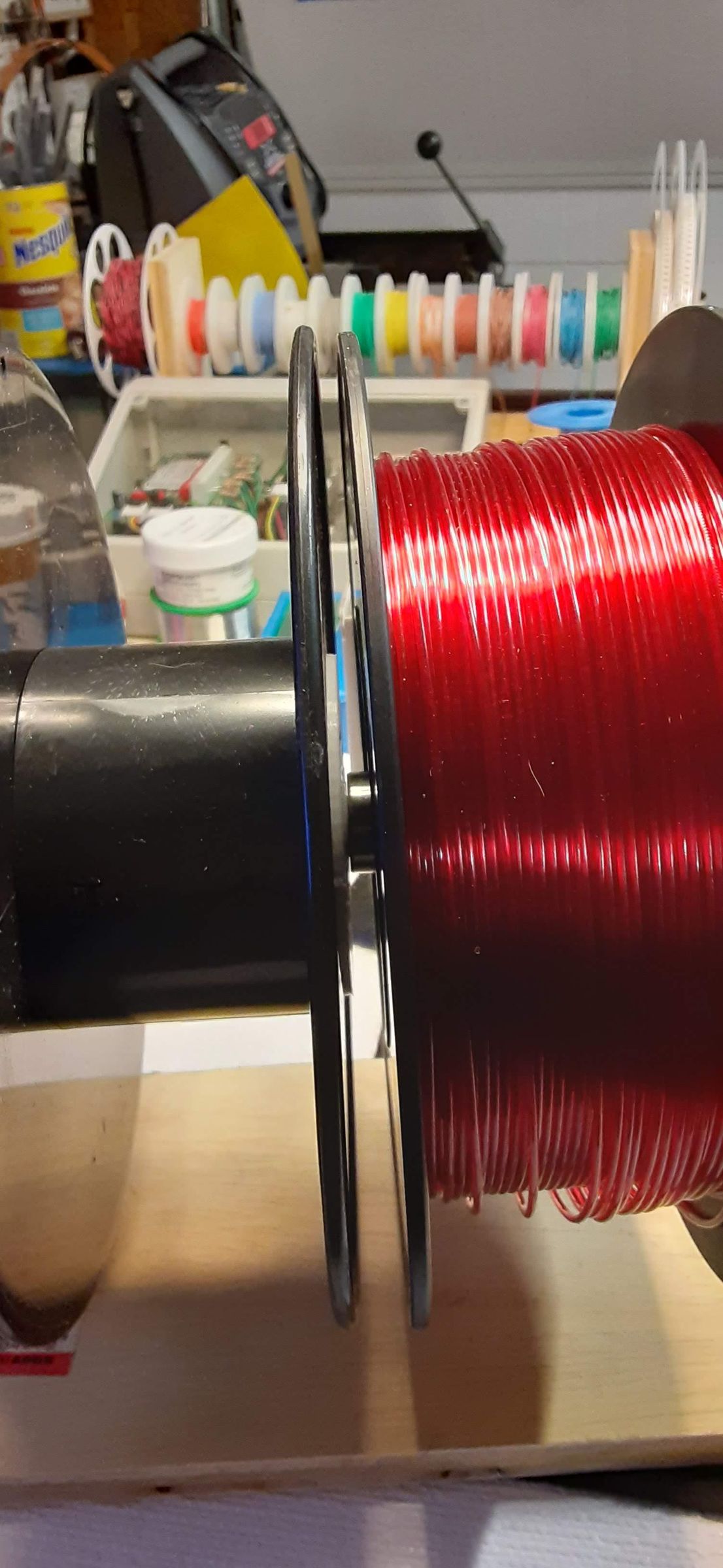 Ultimate 3D Filament Dry Box With Auto Rewind. : 9 Steps (with Pictures ...