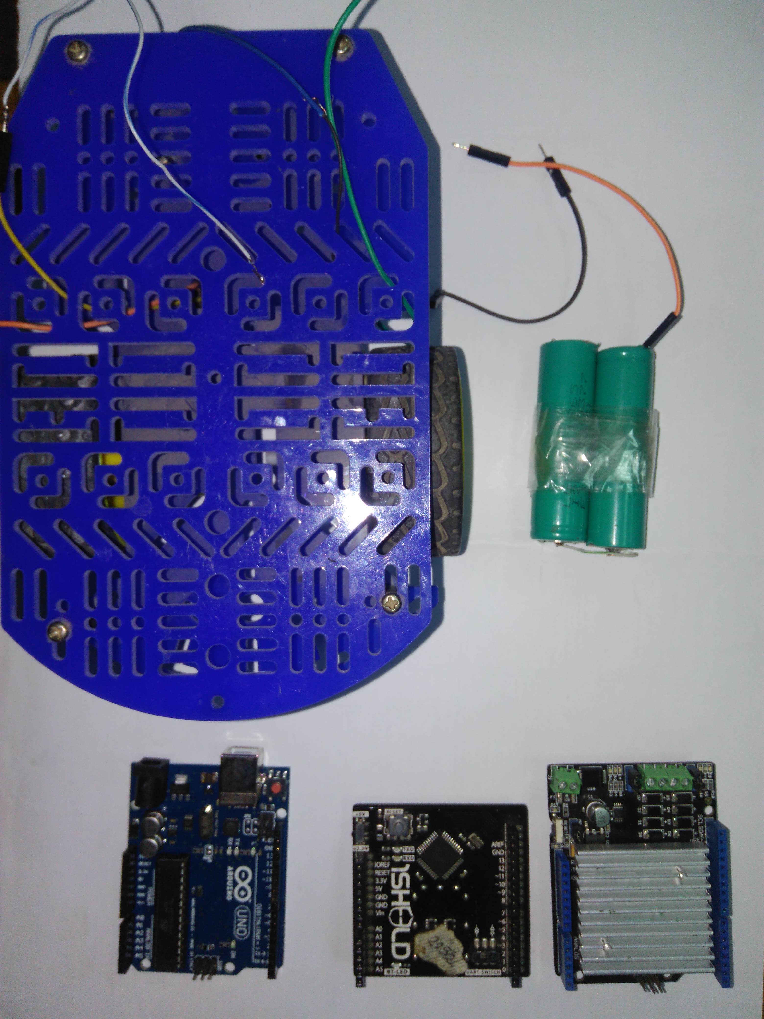 Wireless Robot Controlled by Pointing With Your Smartphone or by Voice ...