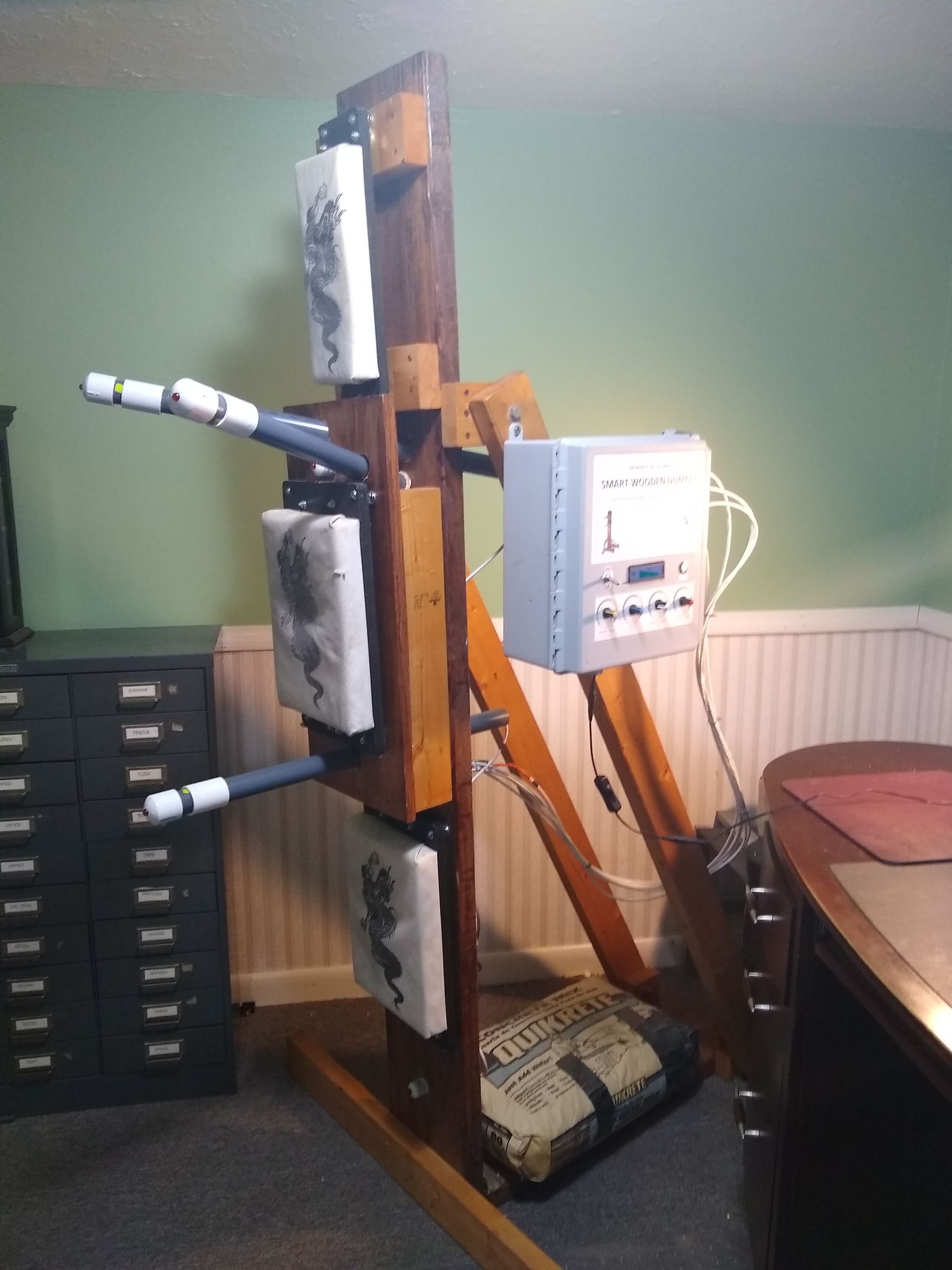 Smart Wooden Dummy : 10 Steps - Instructables