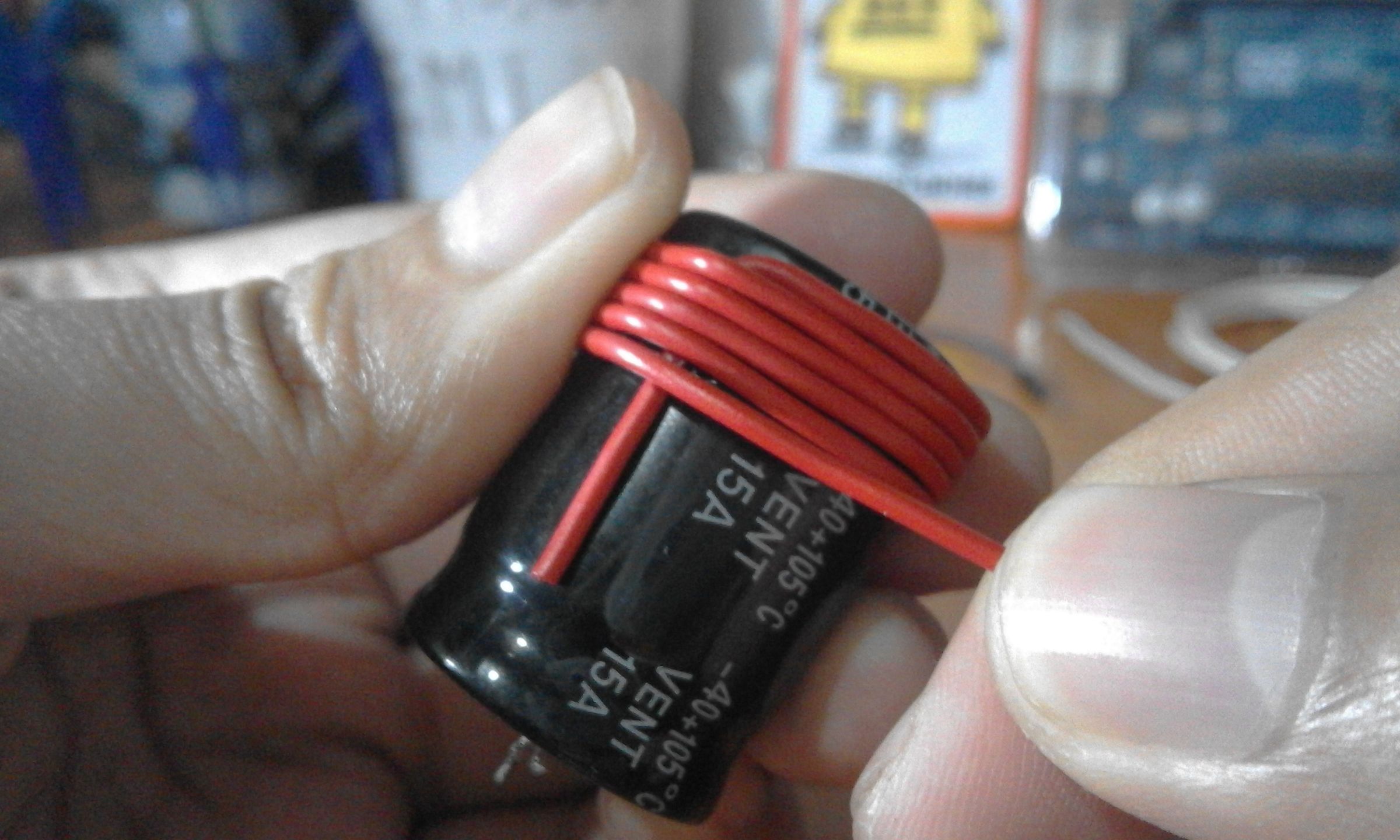 Make a Ring Using Insulated Solid Copper Wire : 4 Steps (with Pictures ...